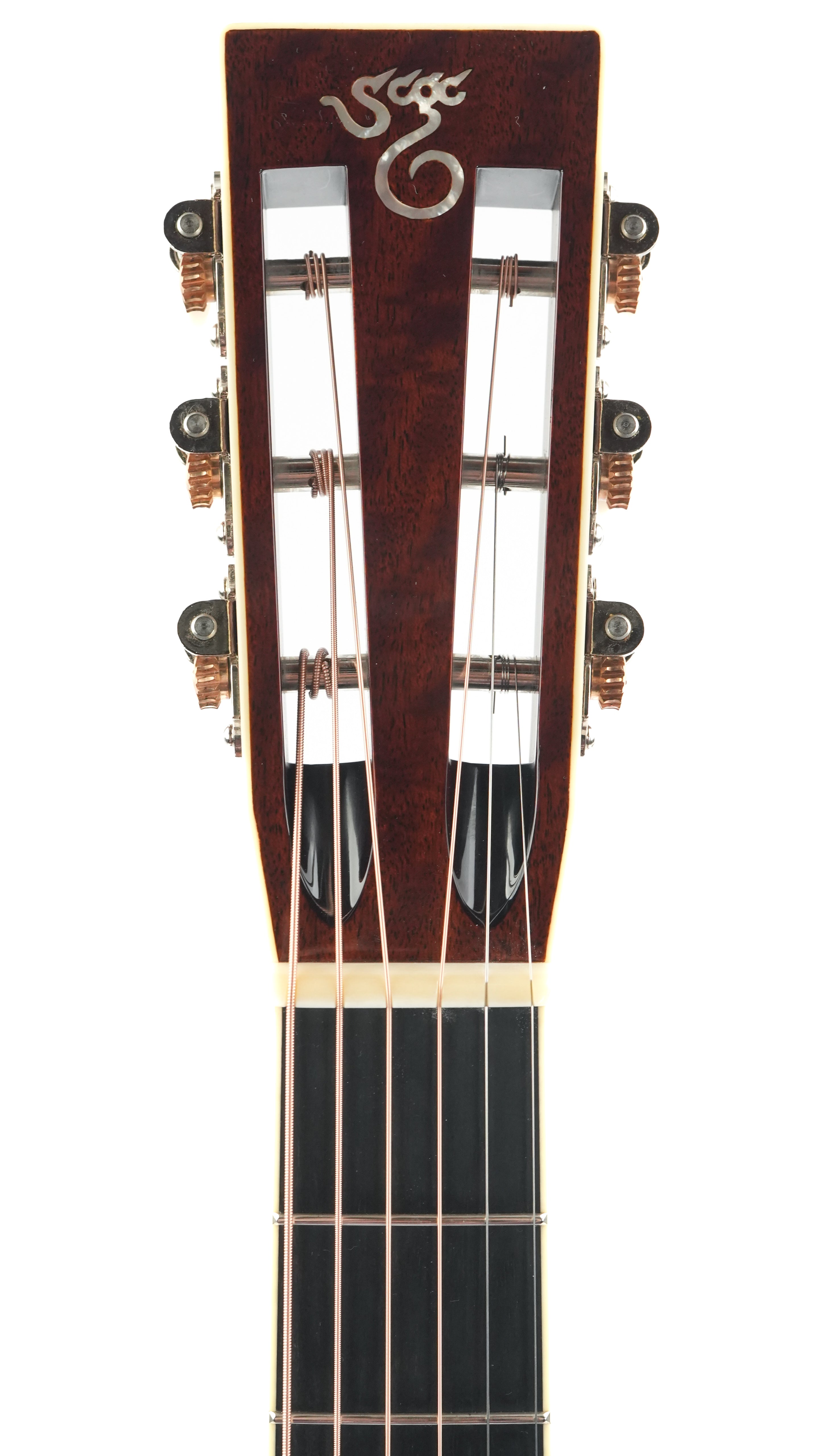 Santa Cruz 00 Custom Figured Mahogany Moon Spruce Buttered Toast 2024 ...