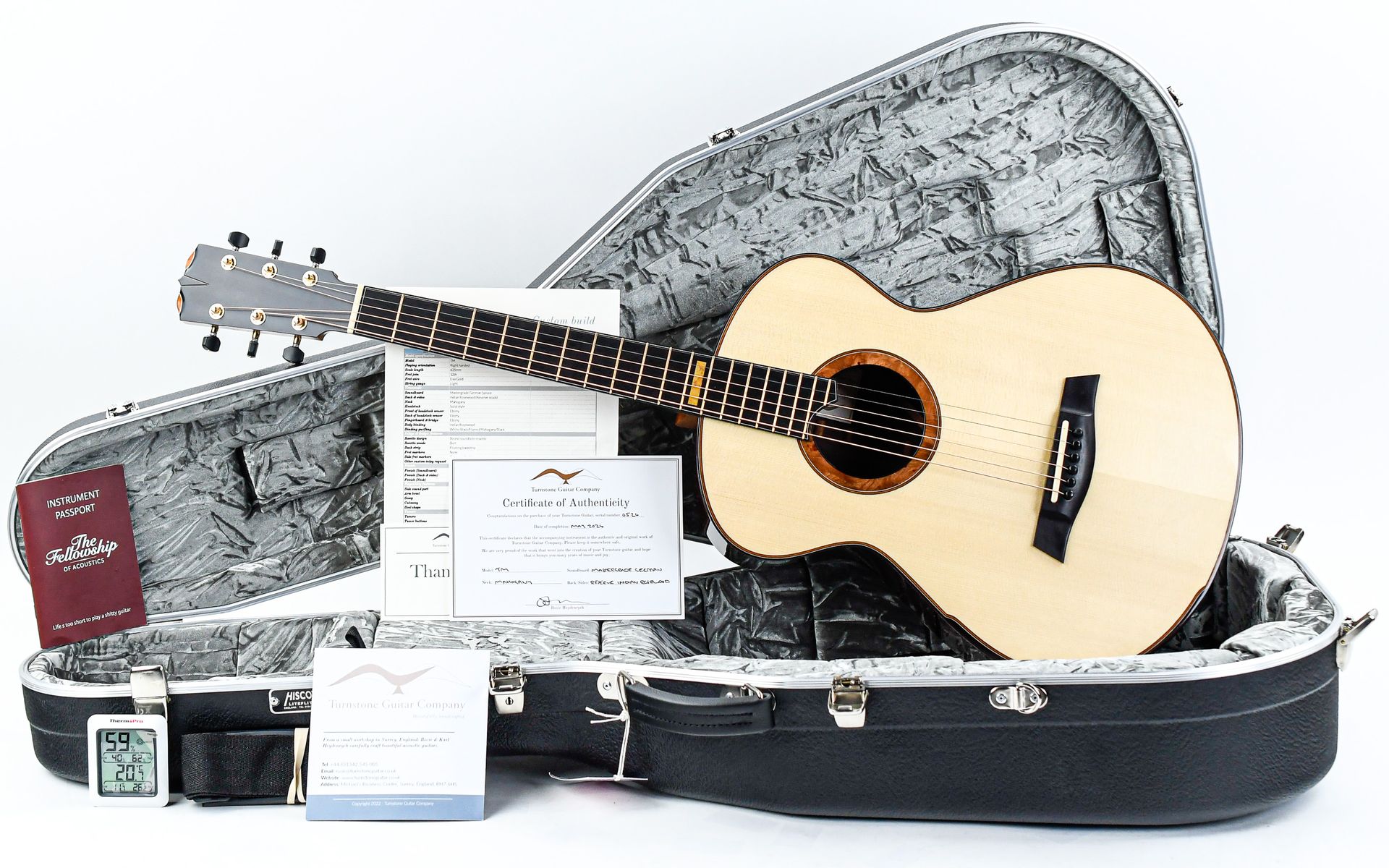 Turnstone TM Indian Rosewood Mastergrade German Spruce | The Fellowship ...