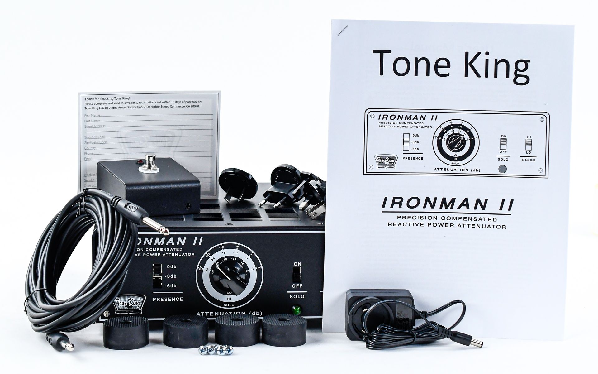 Tone King Iron Man II Attenuator | The Fellowship of Acoustics