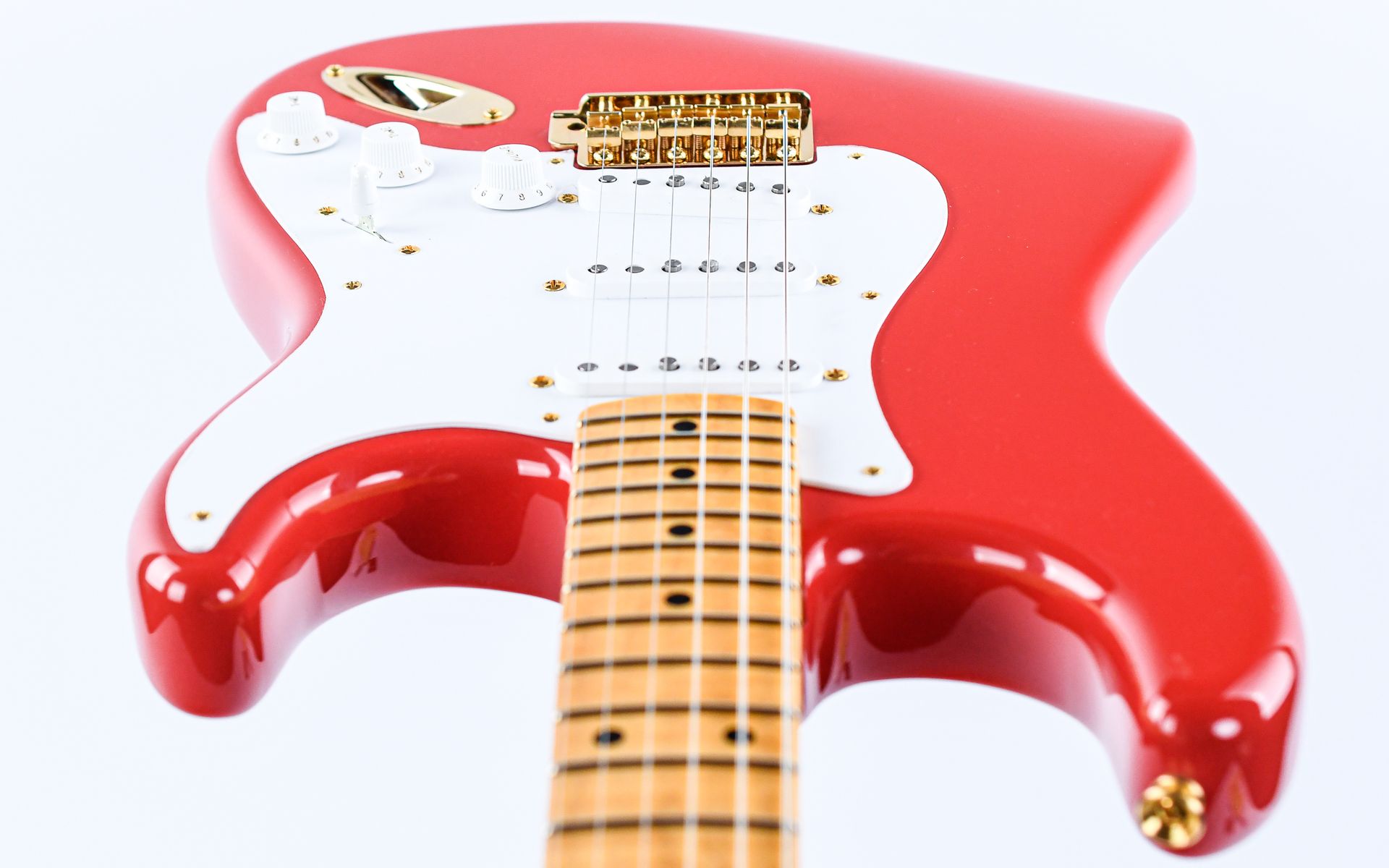 Fender Custom Shop 57 Stratocaster NOS Fiesta Red B-Stock | The ...