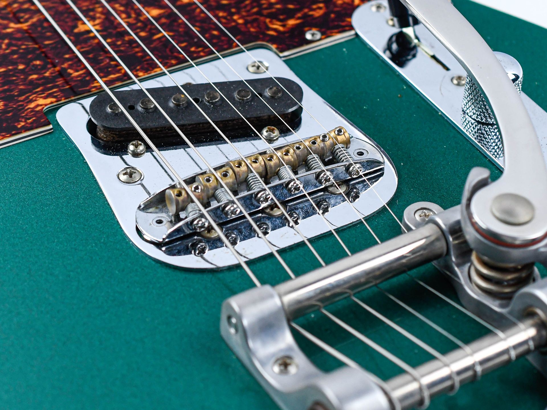 Del Tone 60s T Style Custom Sherwood Green Light Aged | The Fellowship ...