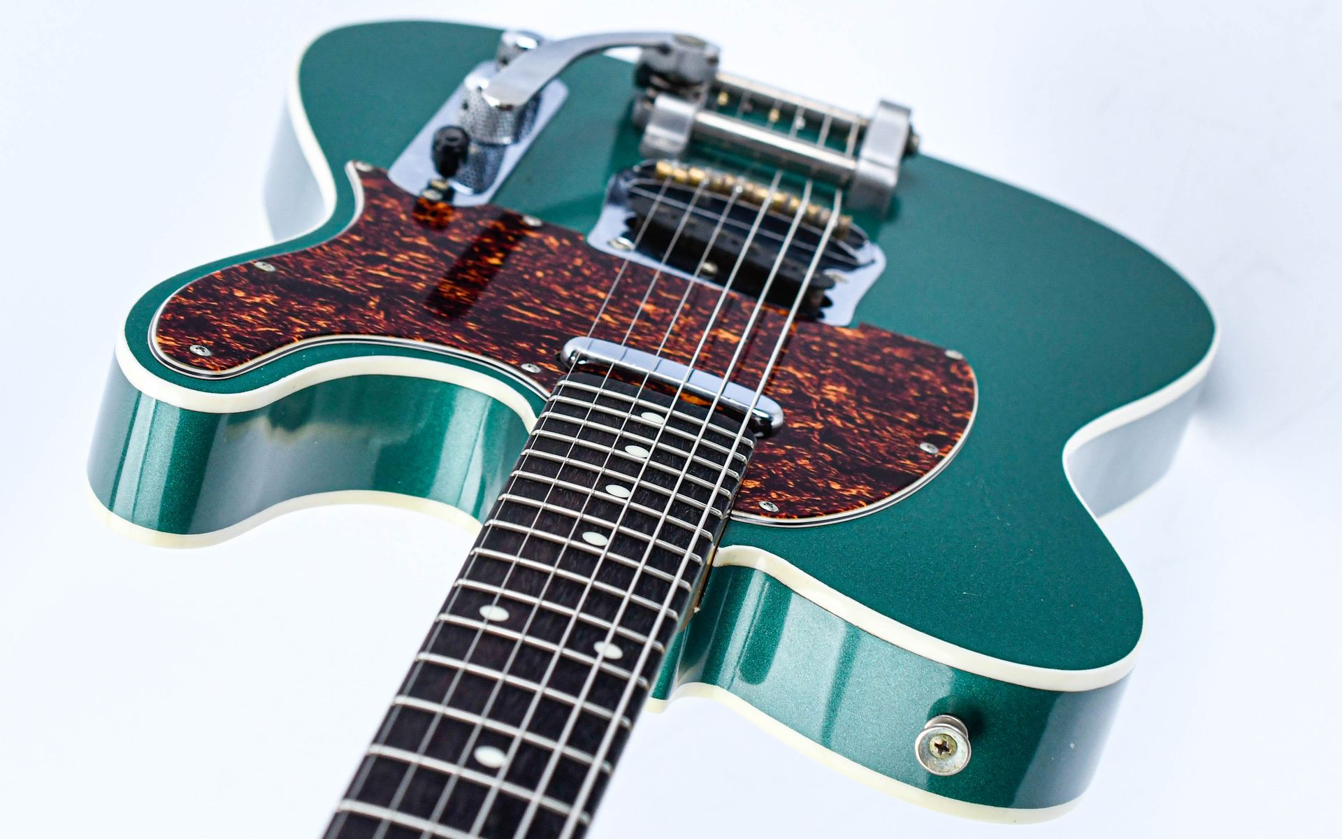 Del Tone 60s T Style Custom Sherwood Green Light Aged | The Fellowship ...
