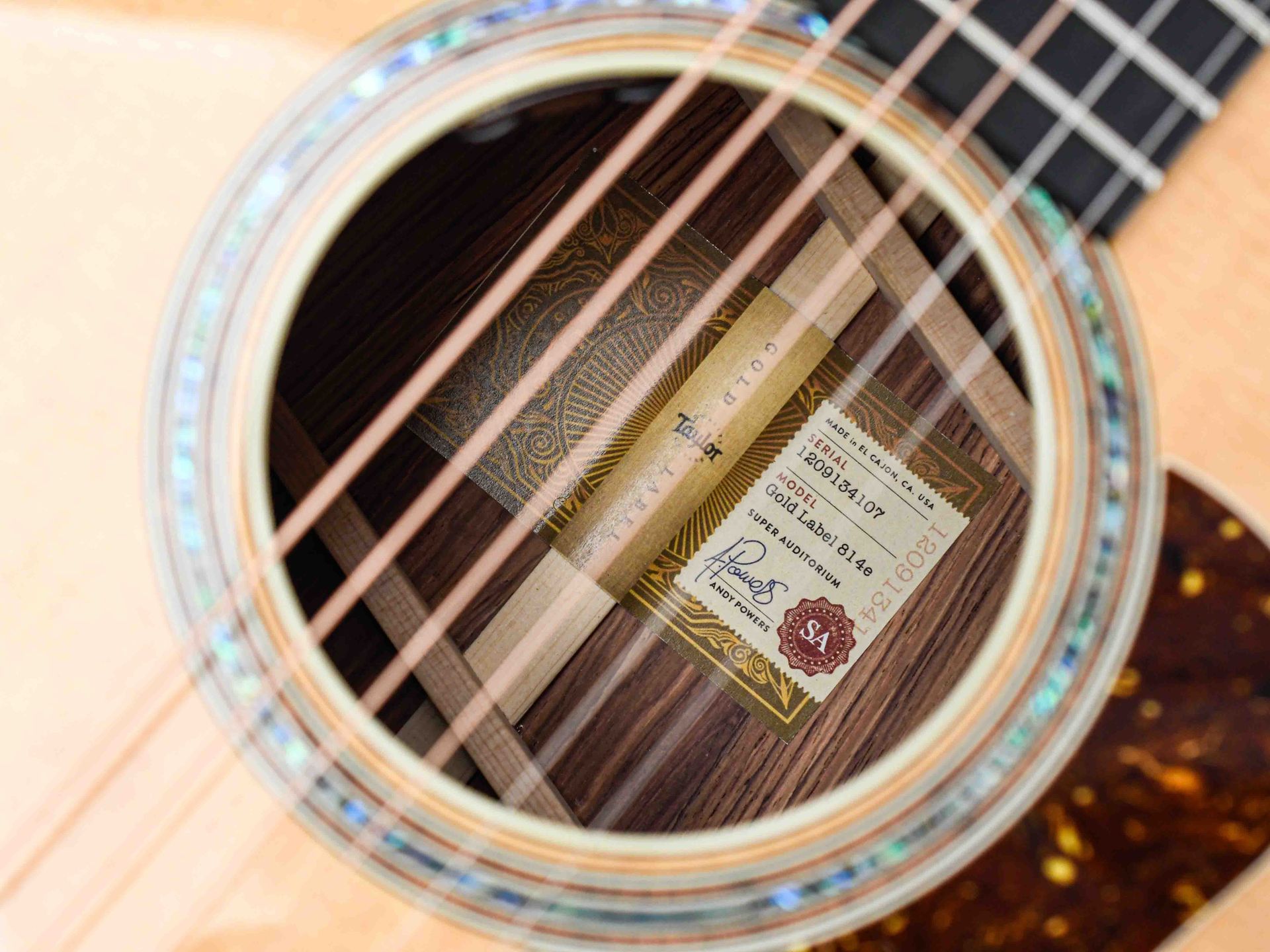 Taylor Gold Label 814e Rosewood Natural | The Fellowship of Acoustics