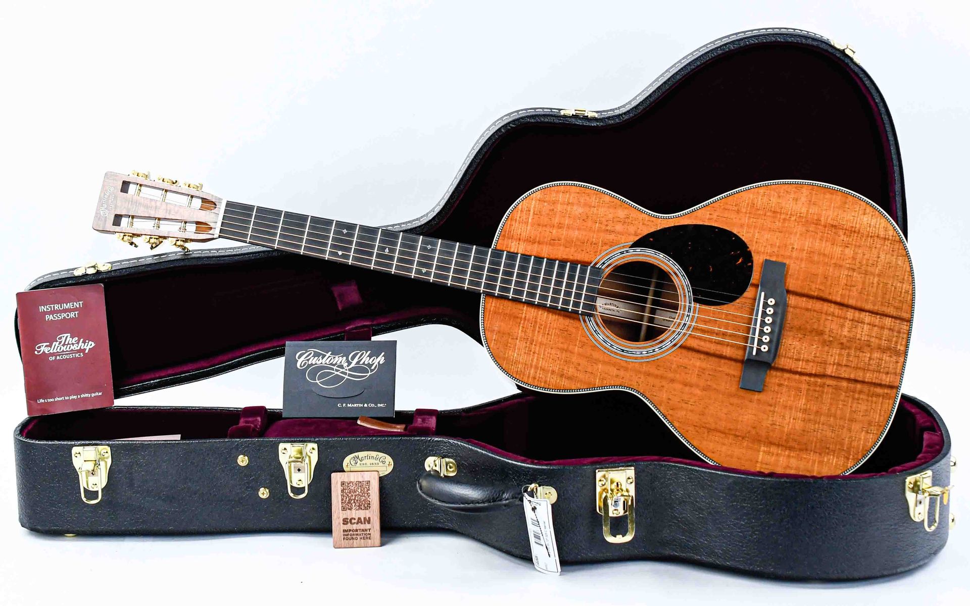Martin Custom Shop 0012 All Koa #2854561 | The Fellowship of Acoustics