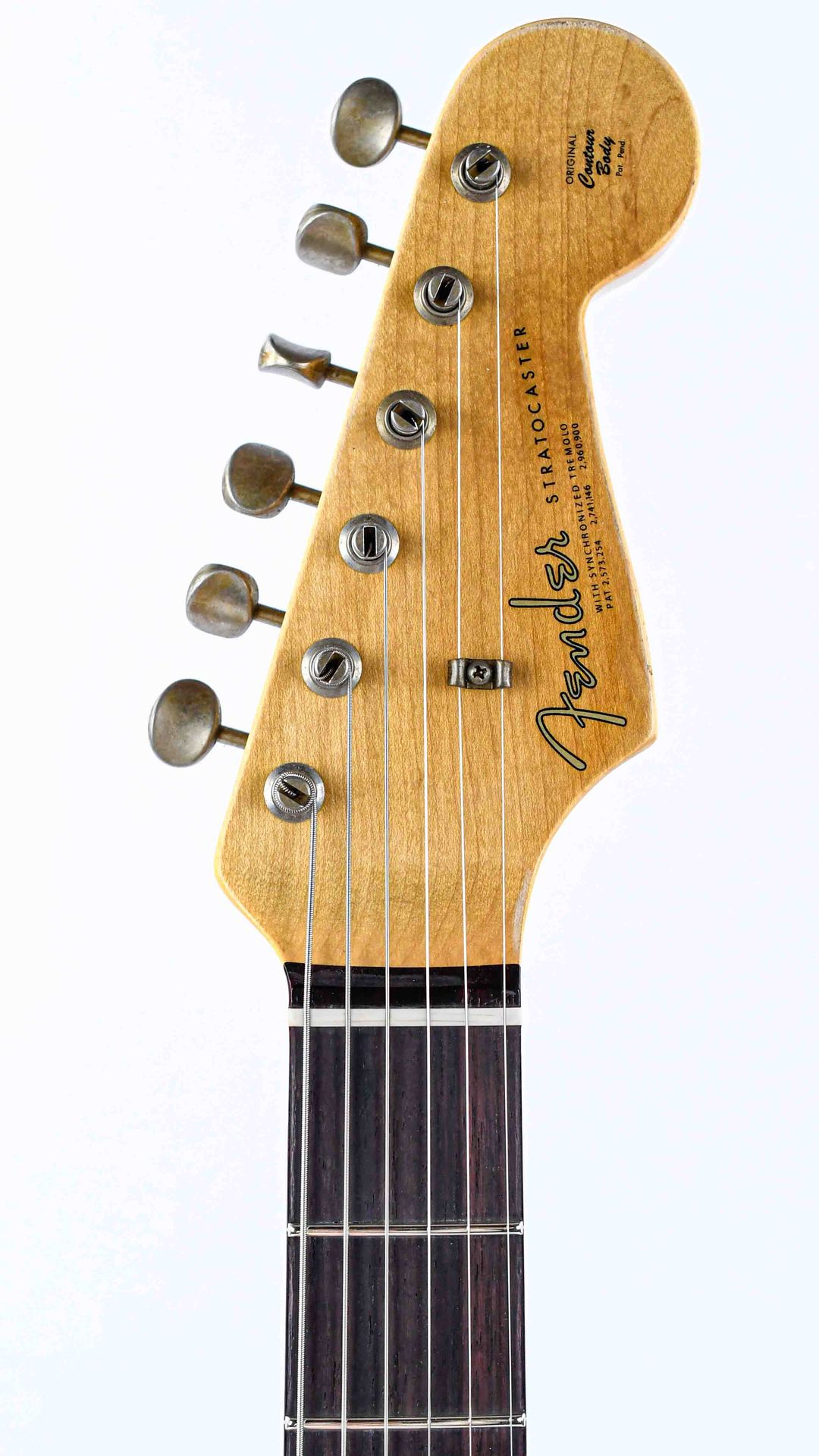 Fender Custom Shop 63 Stratocaster Journeyman Sapphire Blue Transparent ...