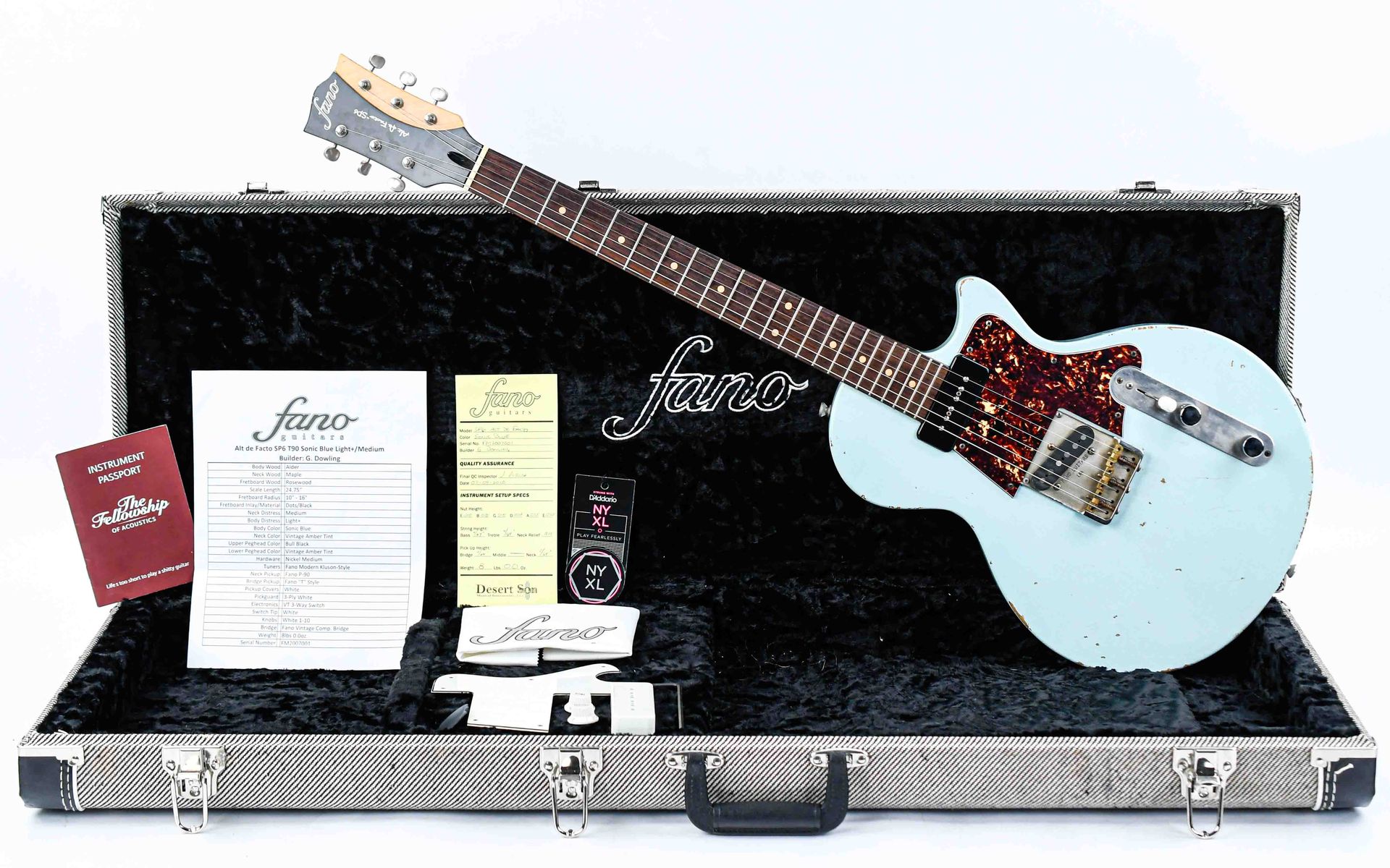 Fano SP6 Alt De Facto Sonic Blue 2020 | The Fellowship of Acoustics