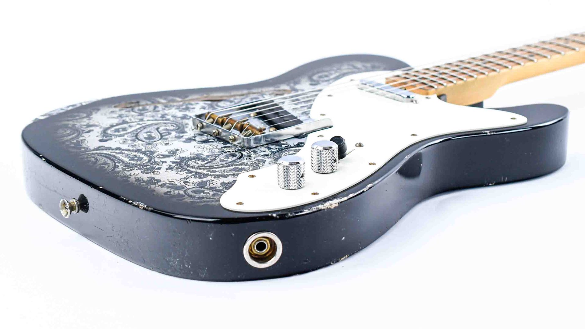 Fender Custom Shop 50s Telecaster Thinline Black Paisley Relic | The ...