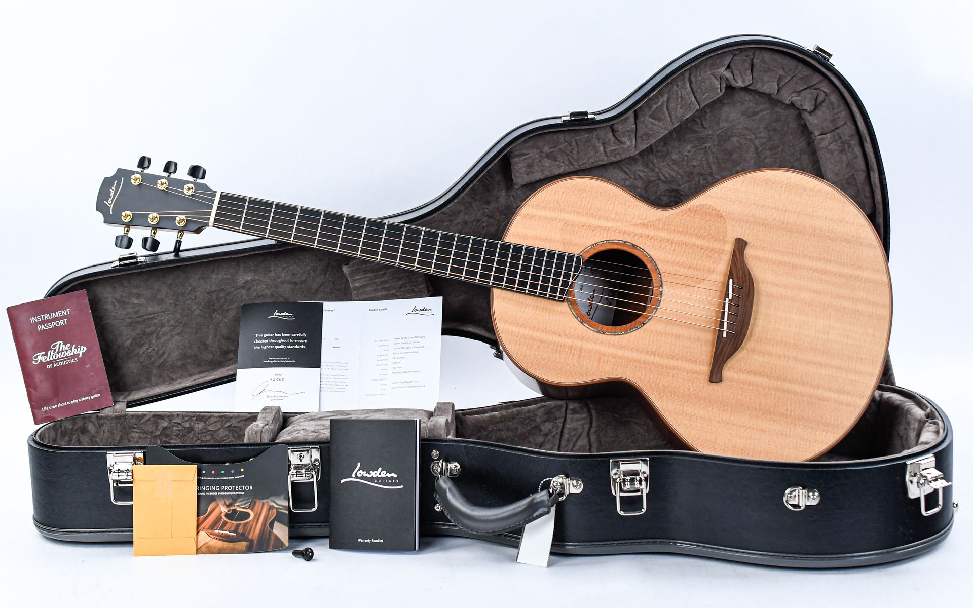 Lowden S50 Cuban Mahogany Lutz Spruce | The Fellowship of Acoustics