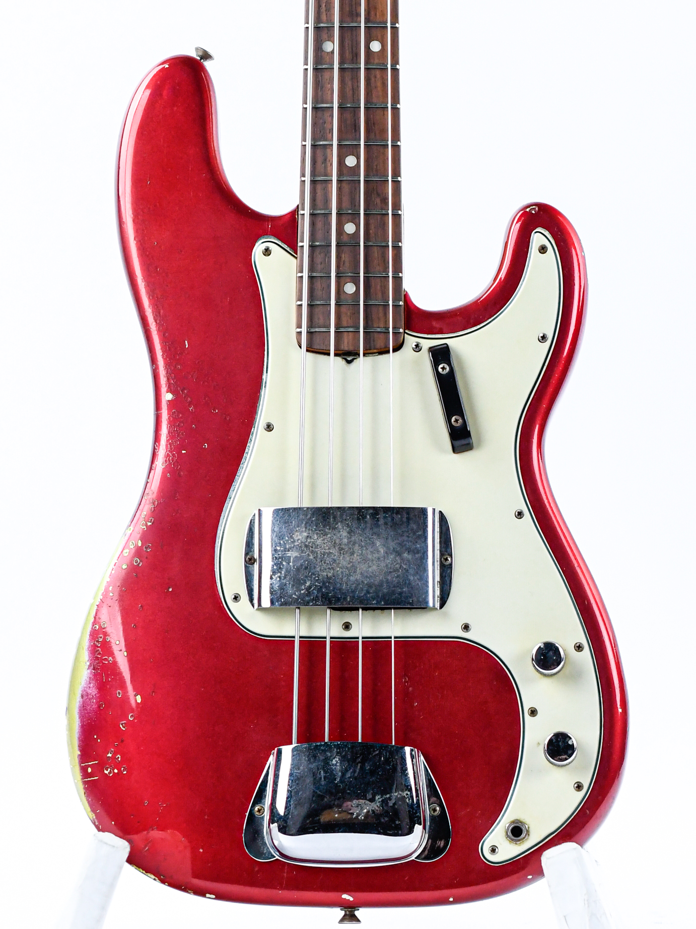Fender Precision Bass Candy Apple Red 1965 | The Fellowship of Acoustics