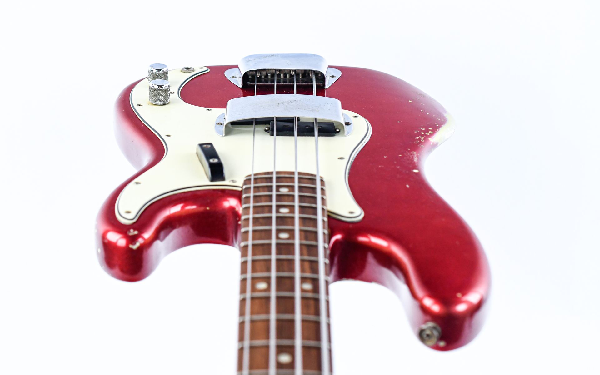 Fender Precision Bass Candy Apple Red 1965 | The Fellowship of Acoustics