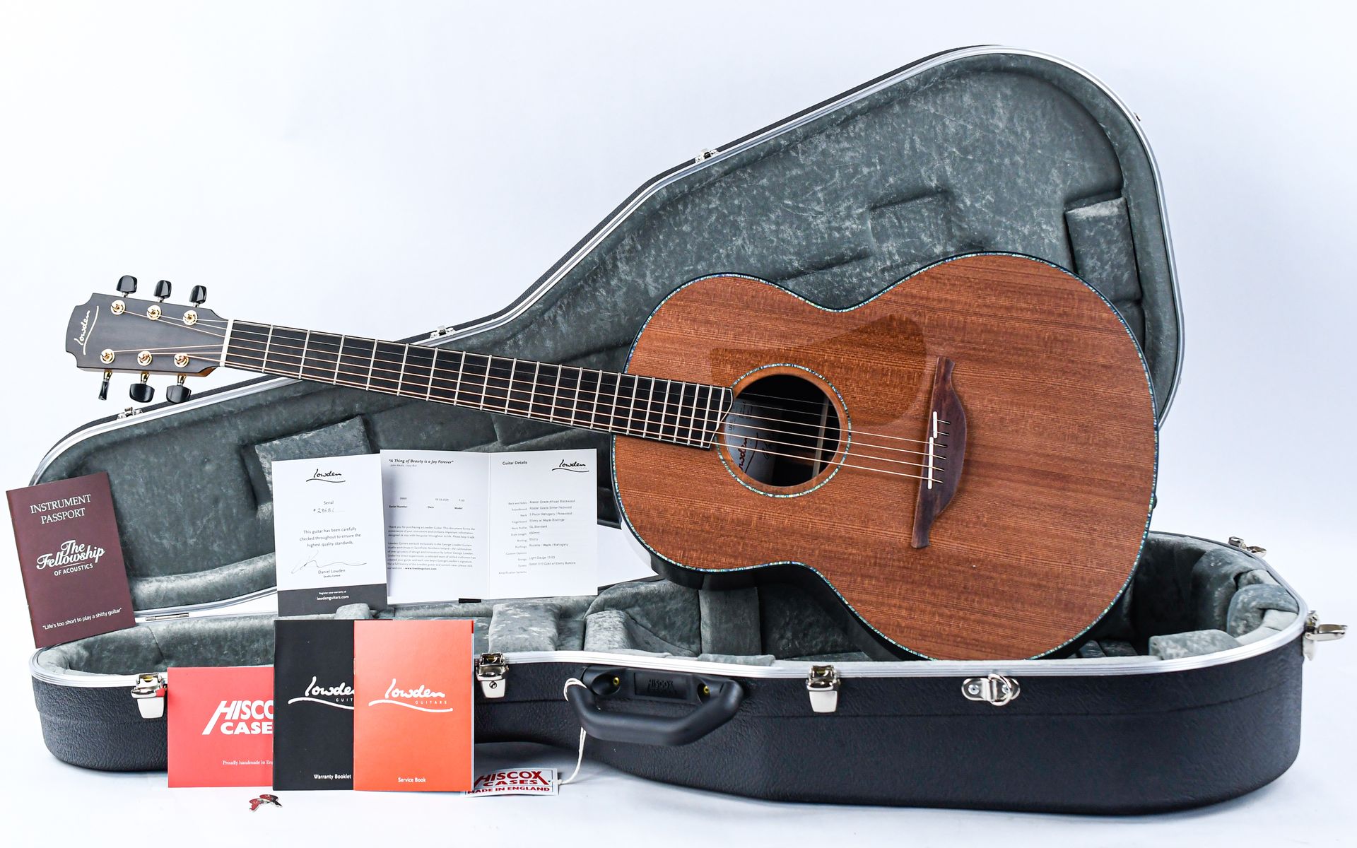 Lowden F50 African Blackwood Sinker Redwood | The Fellowship of Acoustics