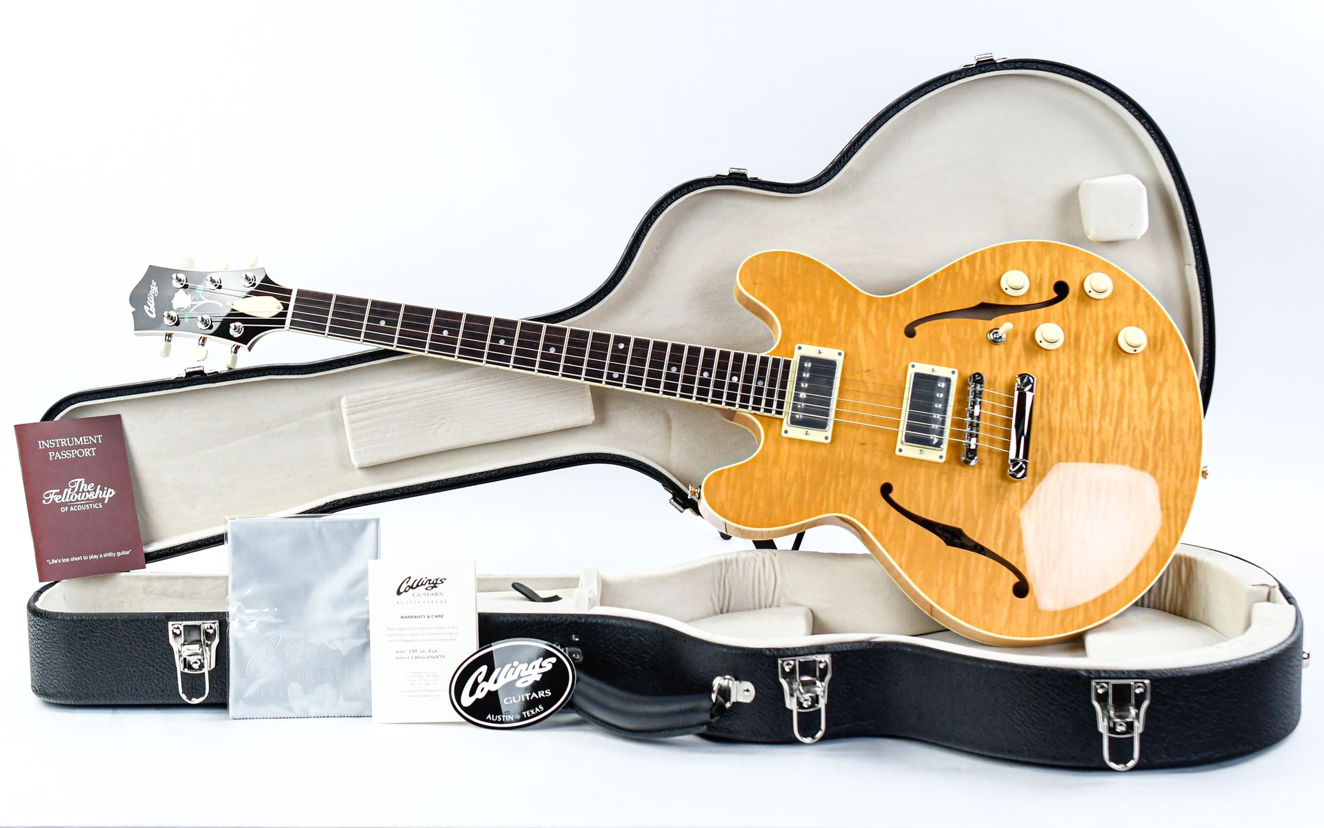 Collings I35LC Deluxe Blonde Rose | The Fellowship of Acoustics