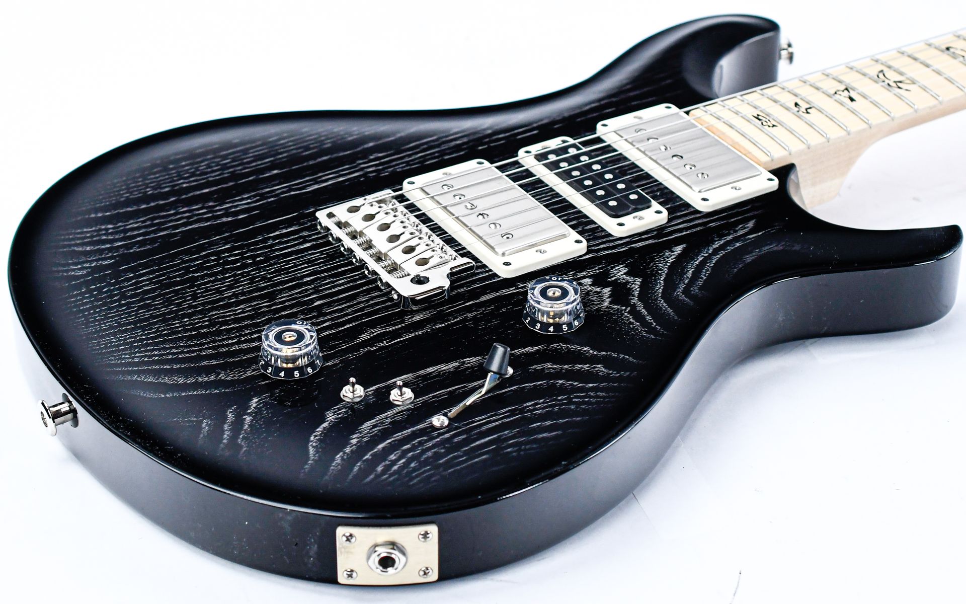 PRS Swamp Ash Special Black Doghair Smokeburst Maple | The Fellowship ...