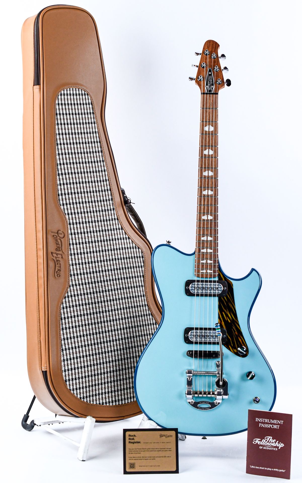 Powers Electric A Type Two Tone Larkspur Blue/Oslo Blue | The ...