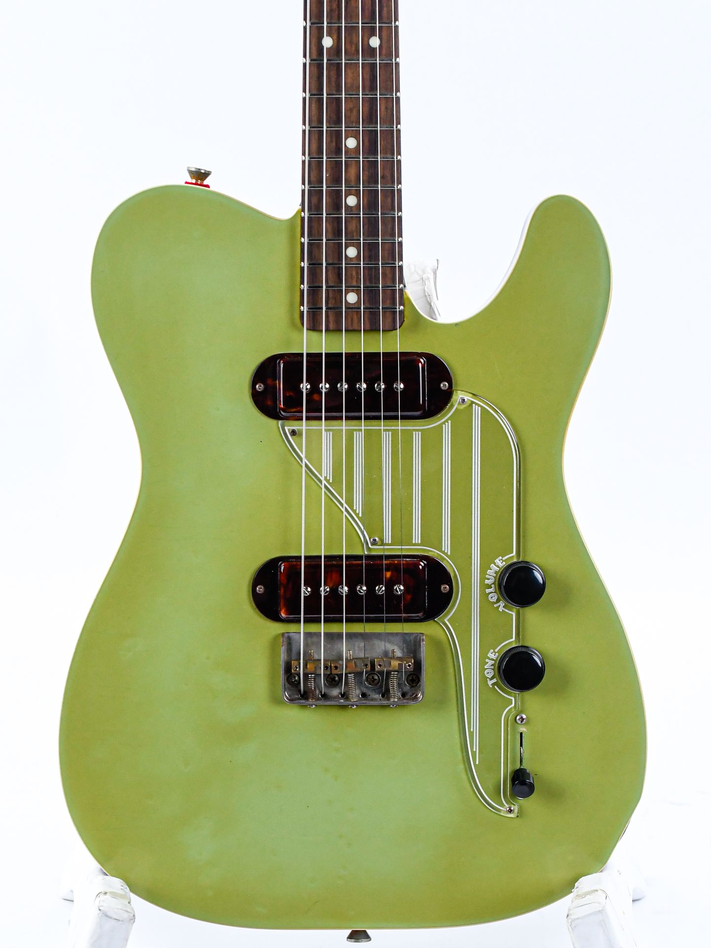 Gun Guitars Model T Two Tone Green | The Fellowship of Acoustics