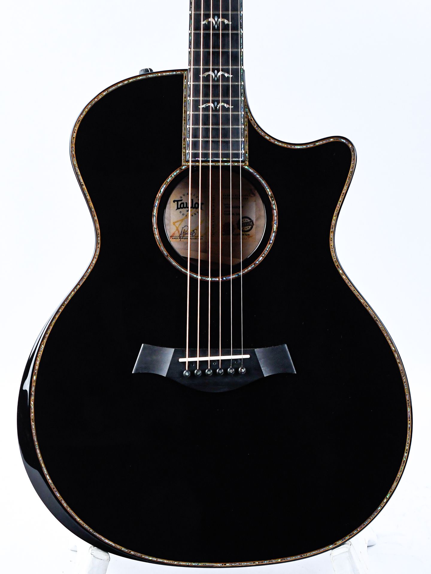 Taylor Custom GA AA Quilt Maple Adirondack Black | The Fellowship of ...