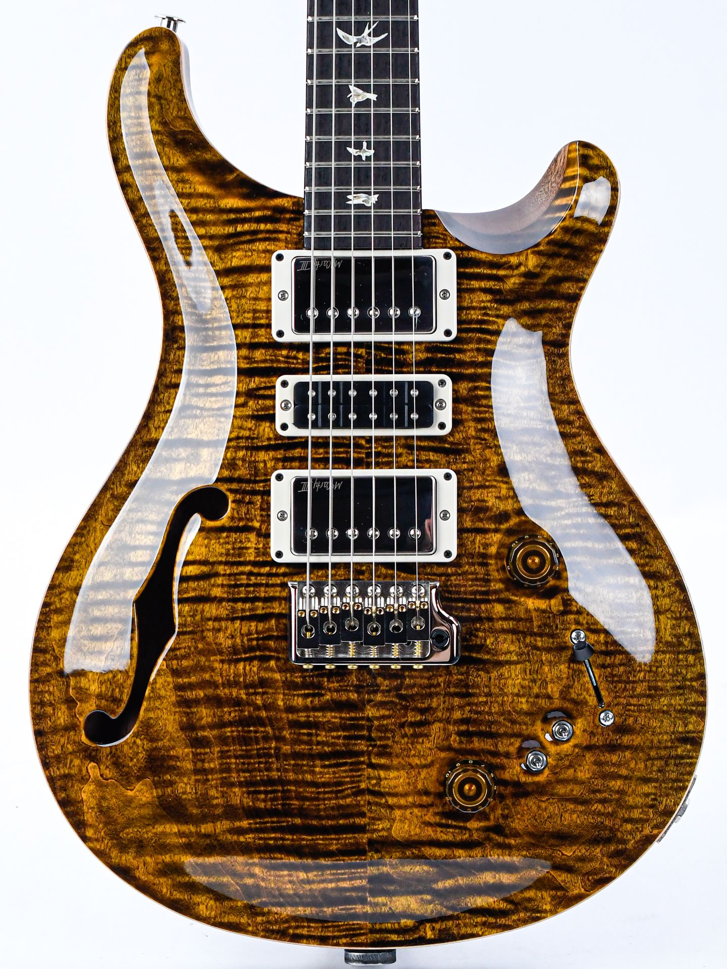 PRS Special 22 Semi Hollow Yellow Tiger | The Fellowship of Acoustics