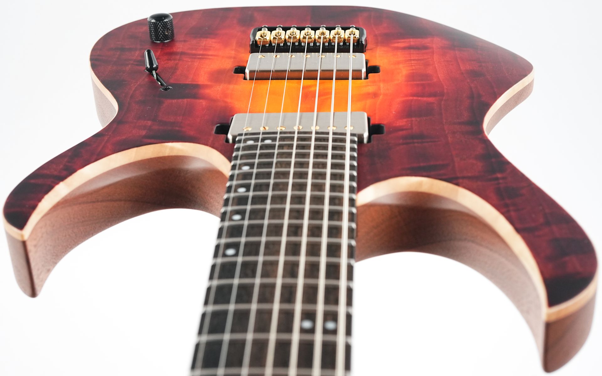 Mayones Duvell Elite 7 Lava Burst | The Fellowship of Acoustics