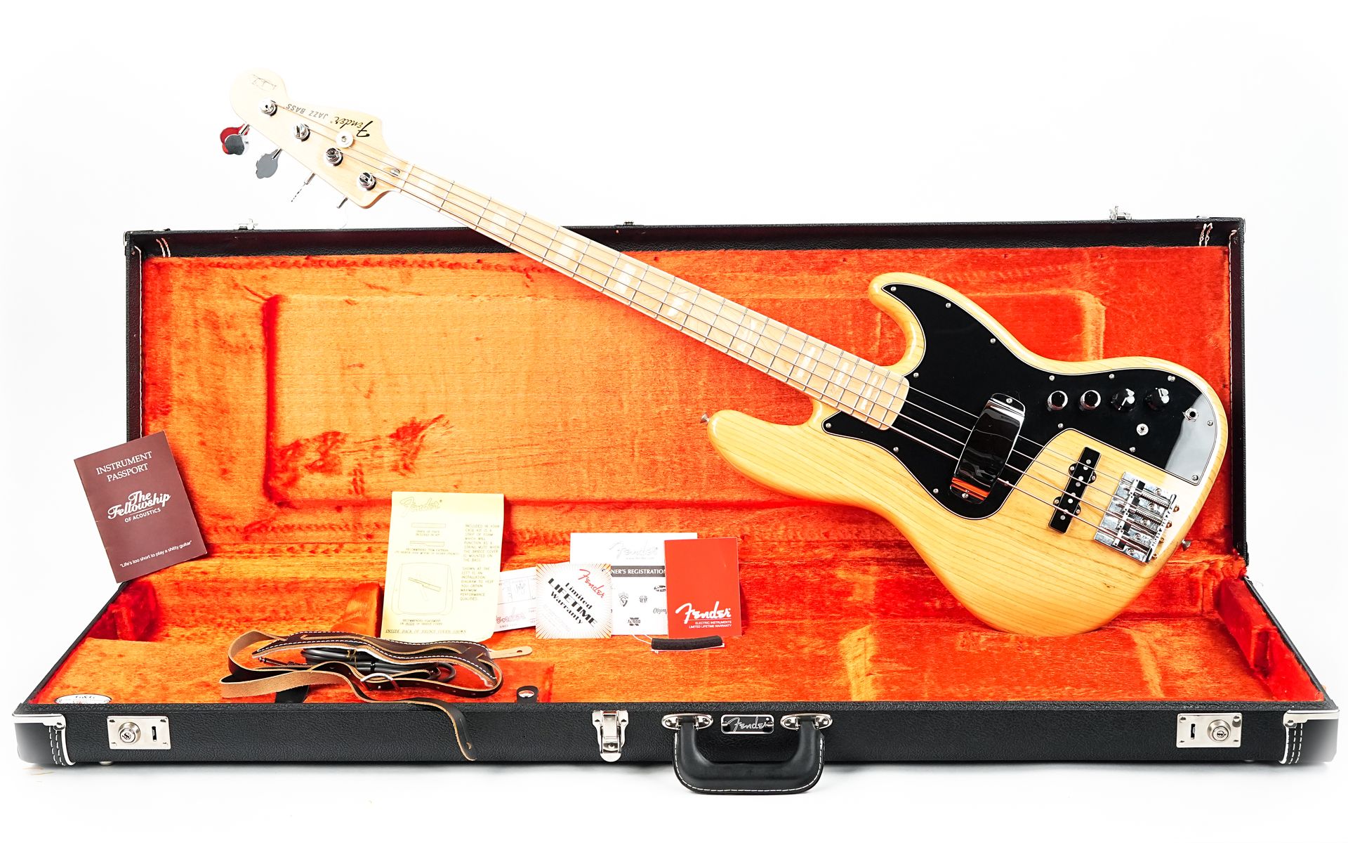 Fender Marcus Miller Jazz Bass Naturel 2013 | The Fellowship of Acoustics