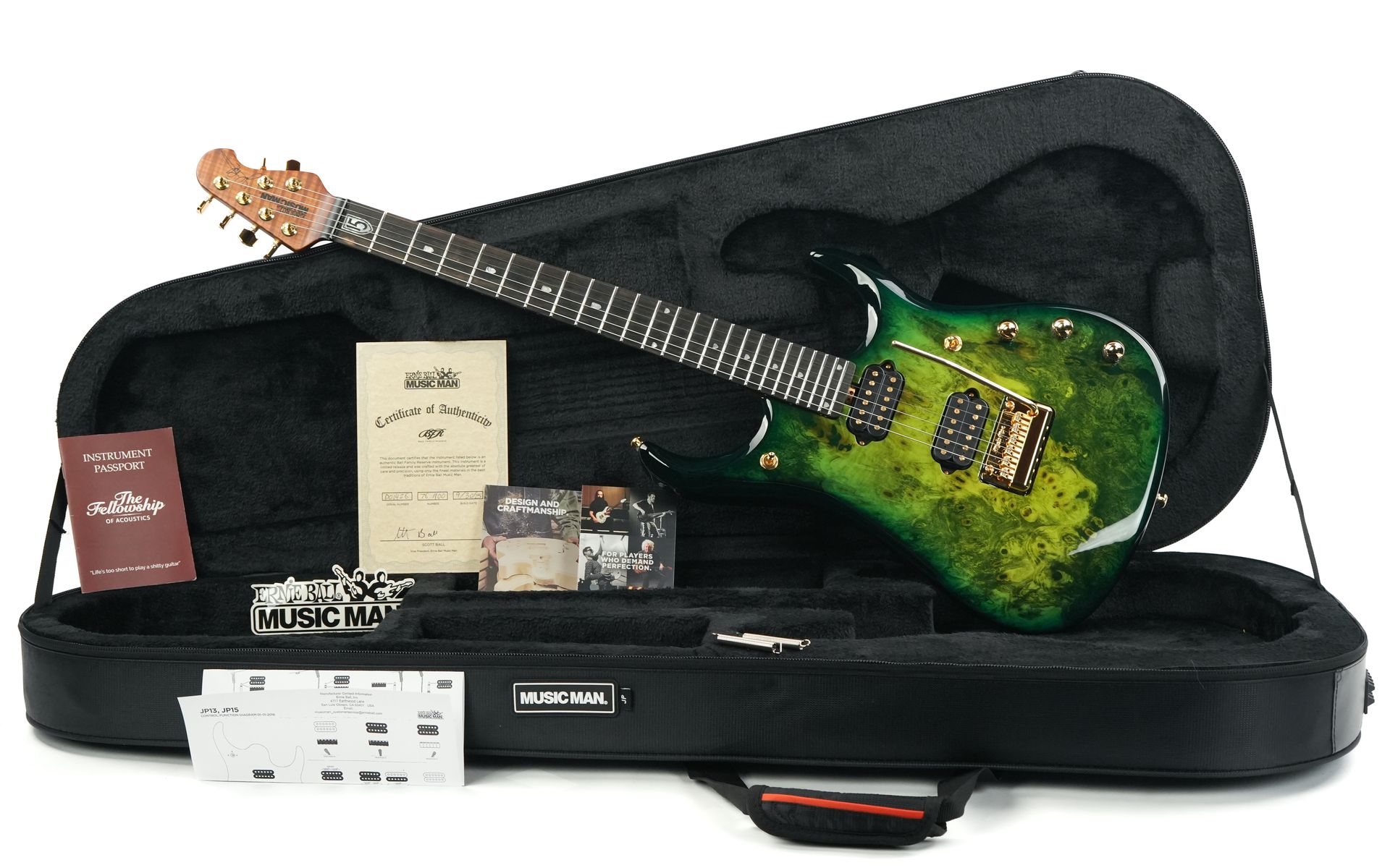 Music Man BFR JP15 Piezo Toxic Sludge | The Fellowship of Acoustics