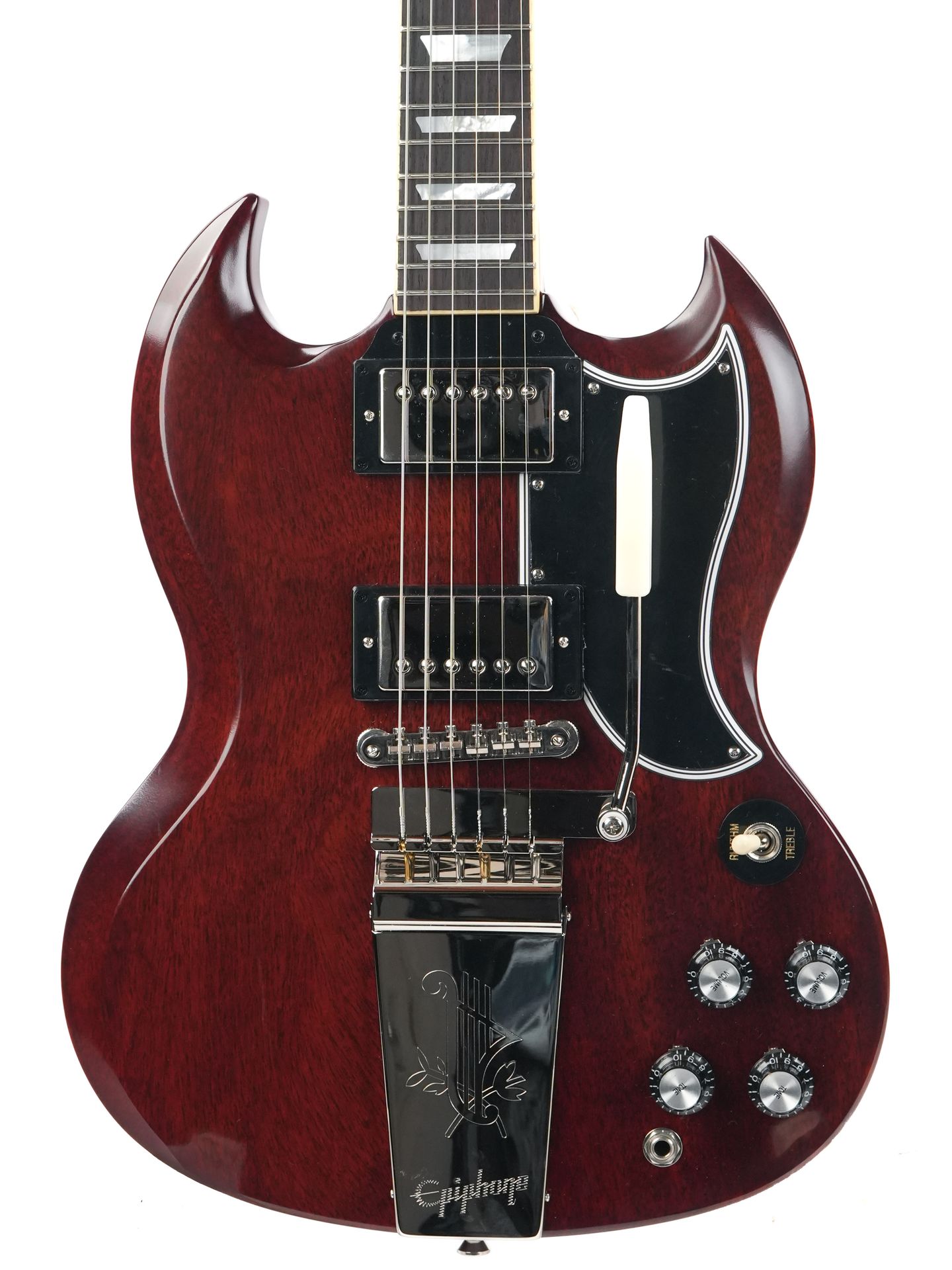 Epiphone 1964 SG Standard with Maestro Vibrola Reissue Cherry Red | The ...