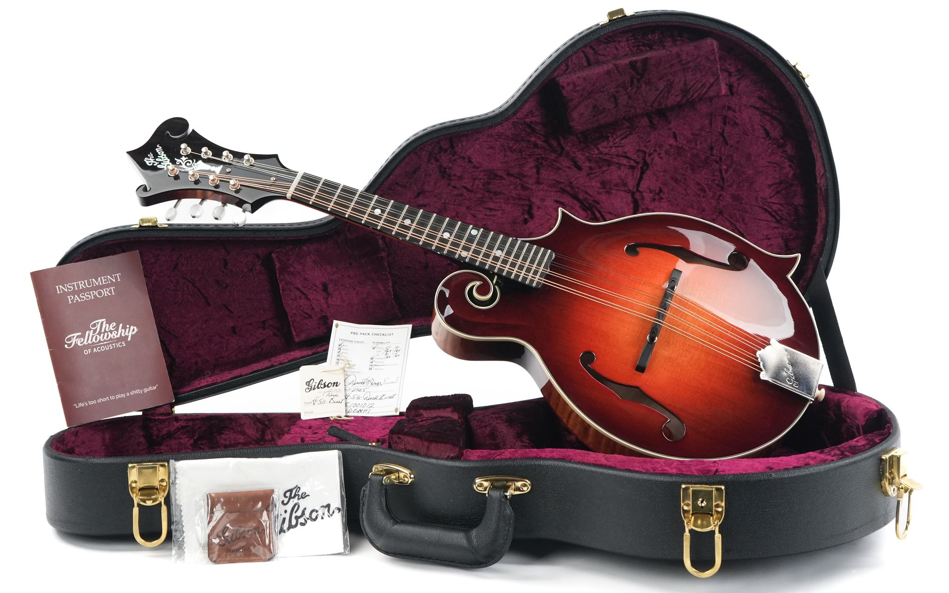 Gibson F5G Mandolin Dark Burst NH #51001012 | The Fellowship of Acoustics