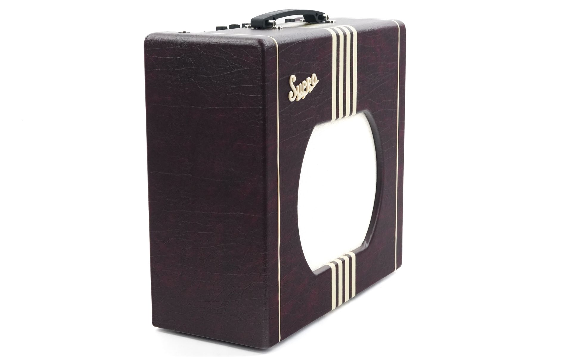 Supro Delta King 12 Burgundy White | The Fellowship of Acoustics