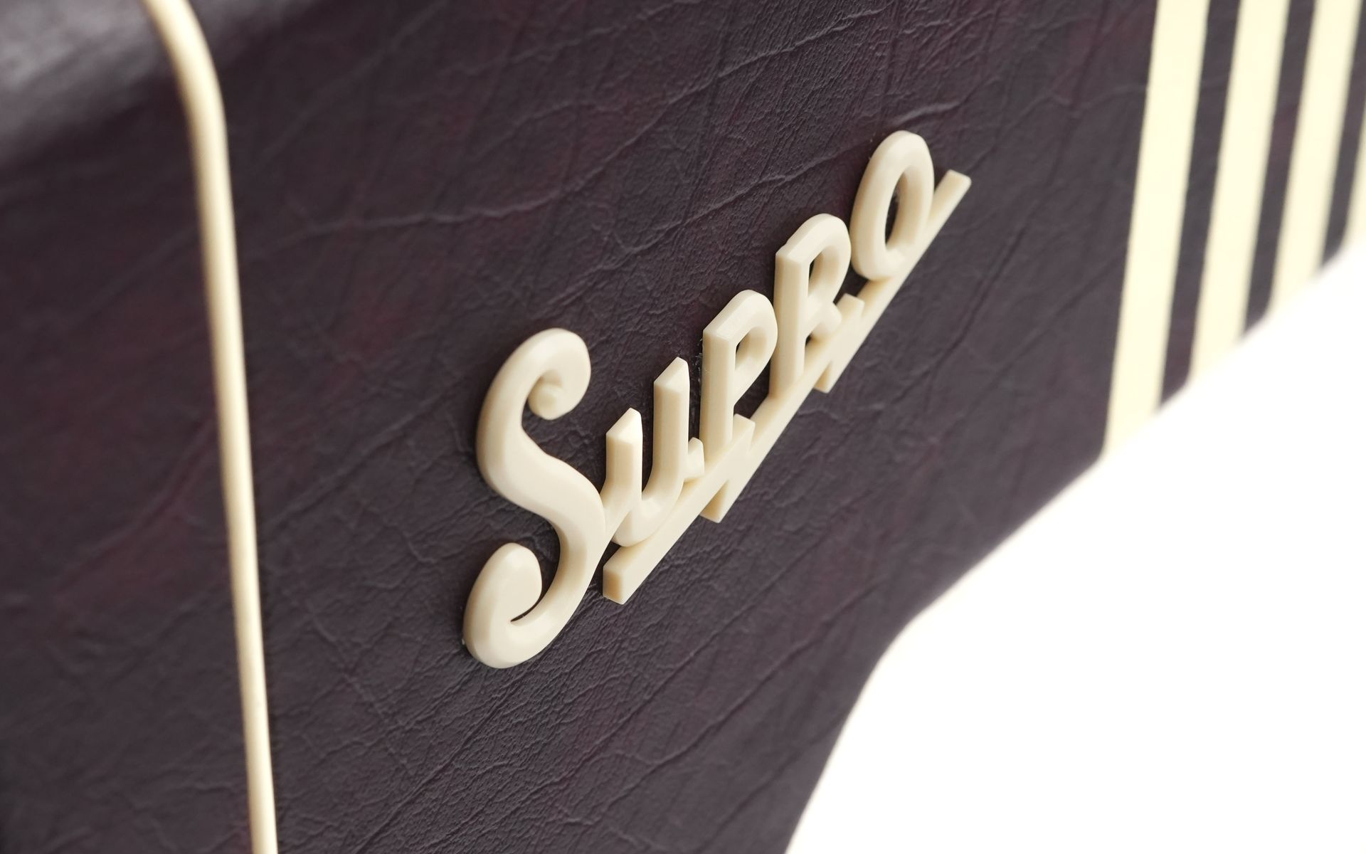 Supro Delta King 12 Burgundy White | The Fellowship of Acoustics