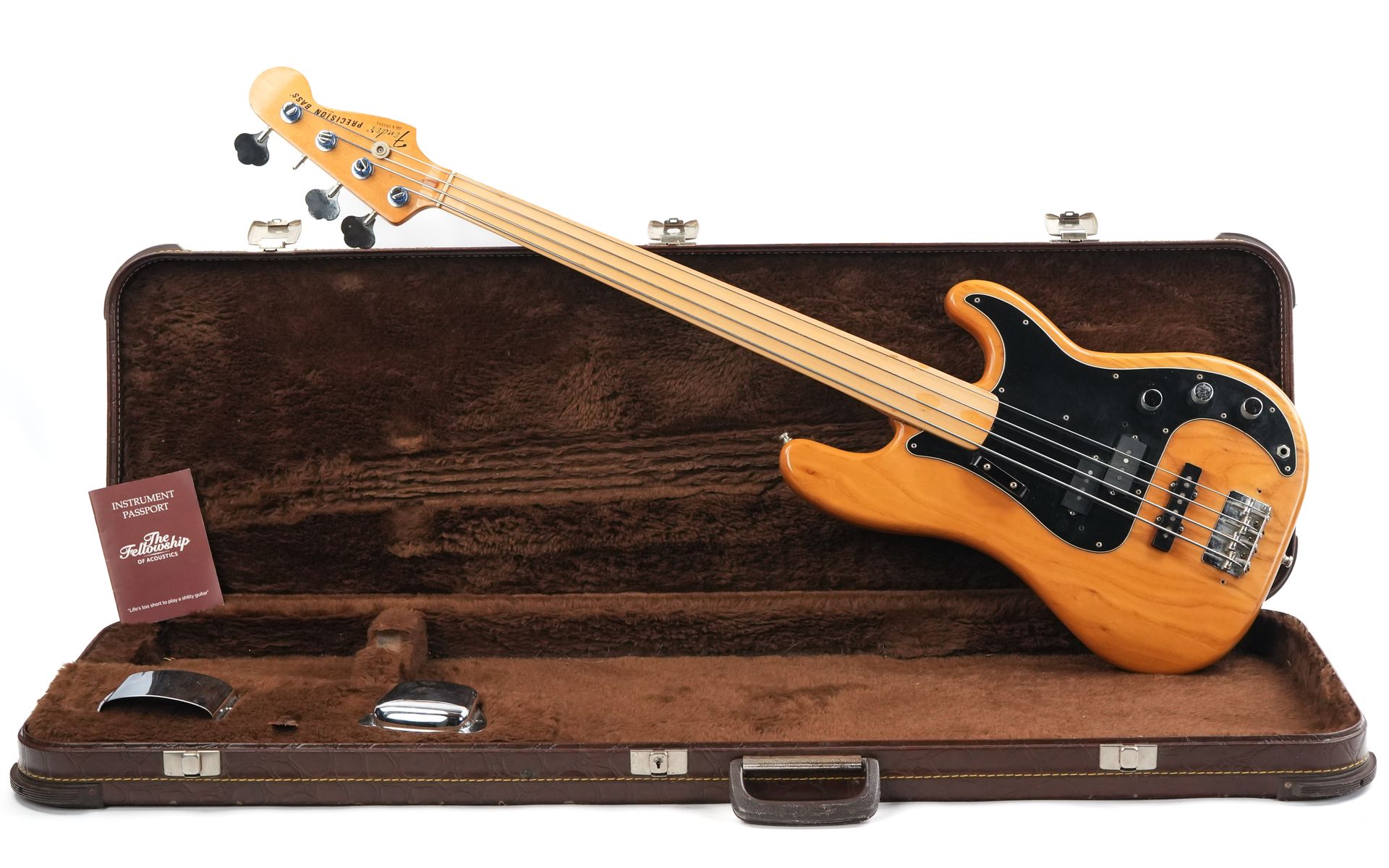 Fender Precision Bass Fretless Natural 1979-1981 | The Fellowship of ...