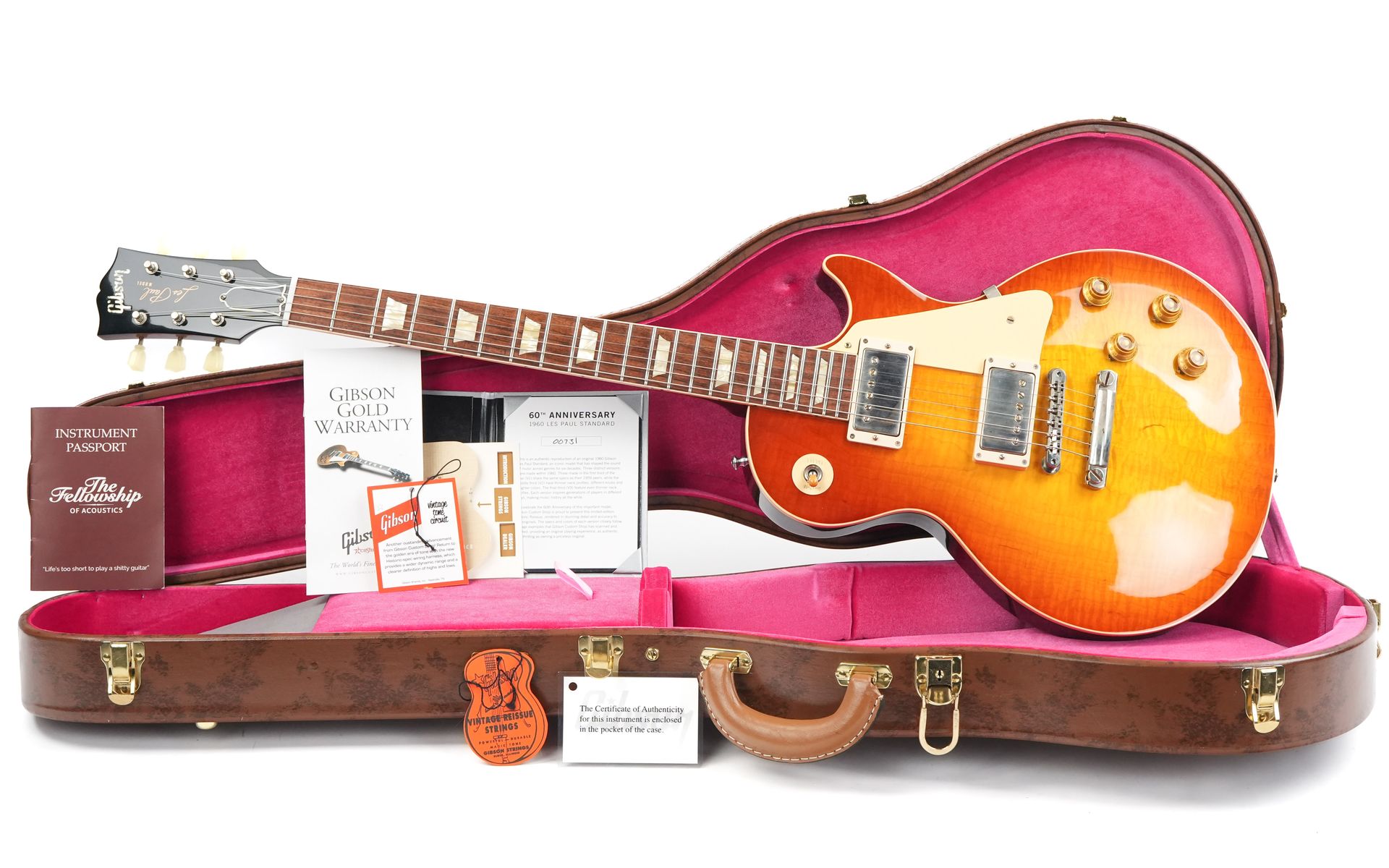 Gibson Custom Shop 1960 Les Paul Standard V1 60th Anniversary 2020 ...