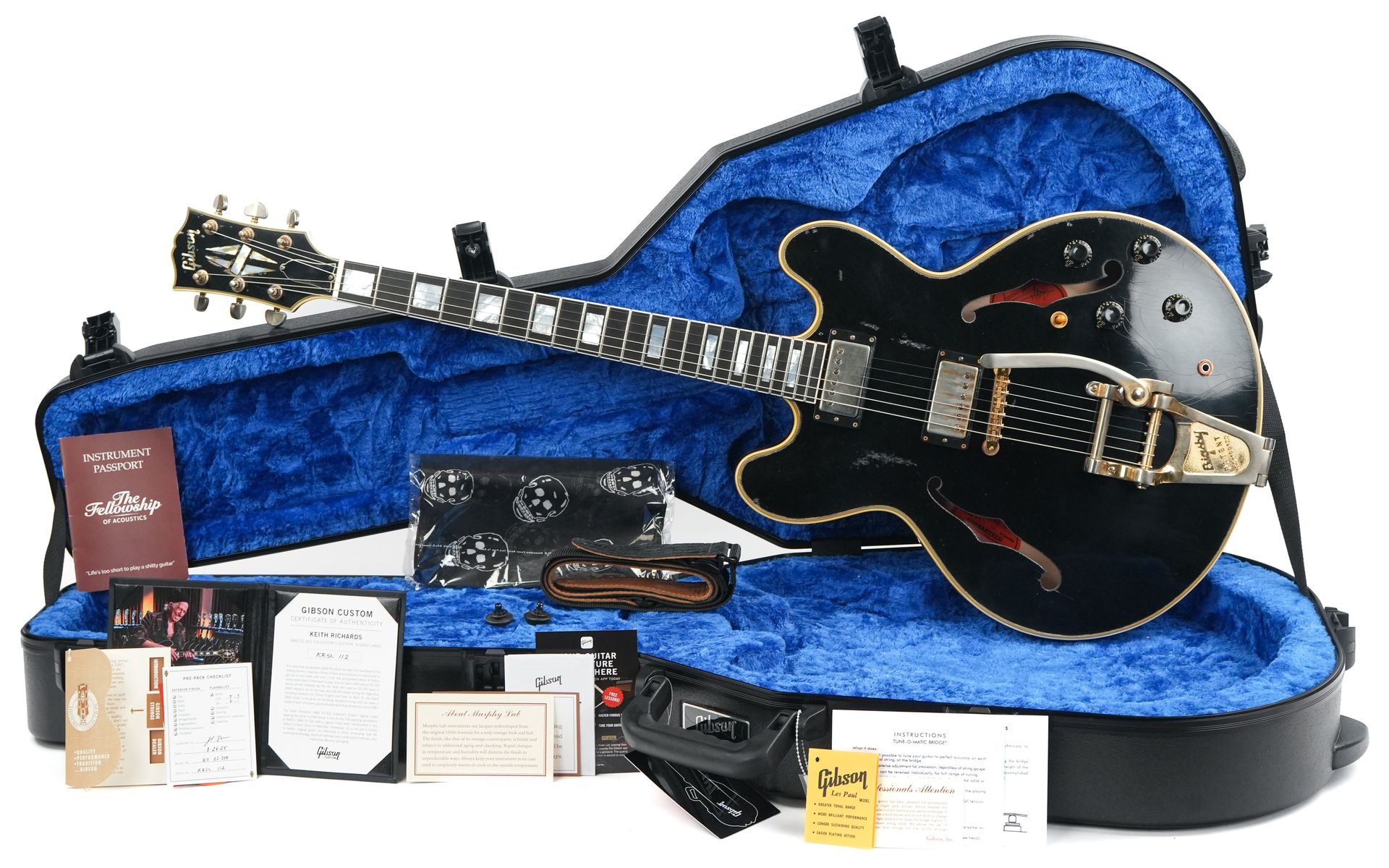 Gibson Custom Keith Richards 1960 ES355 Collector's Edition | The ...