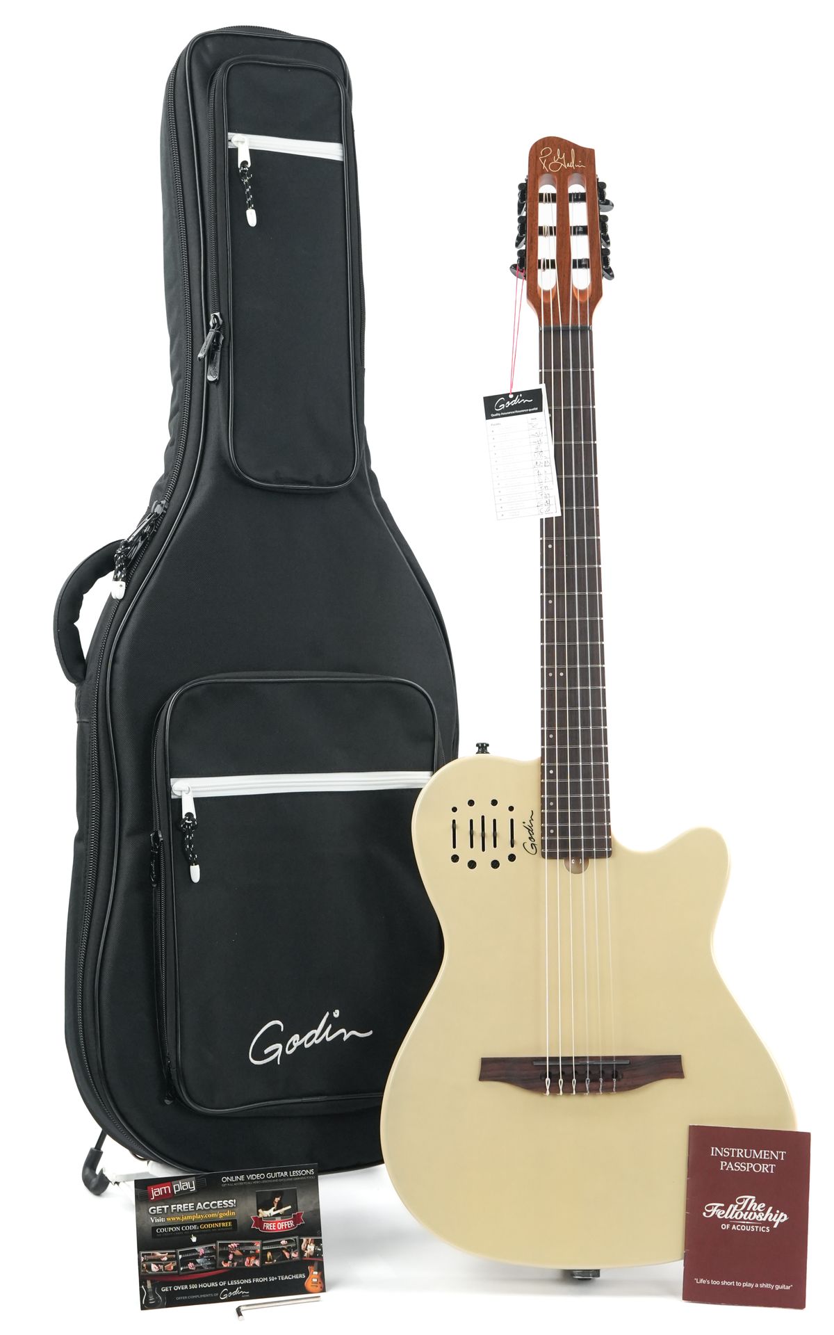 Godin Multiac Mundial Ozark Cream | The Fellowship of Acoustics