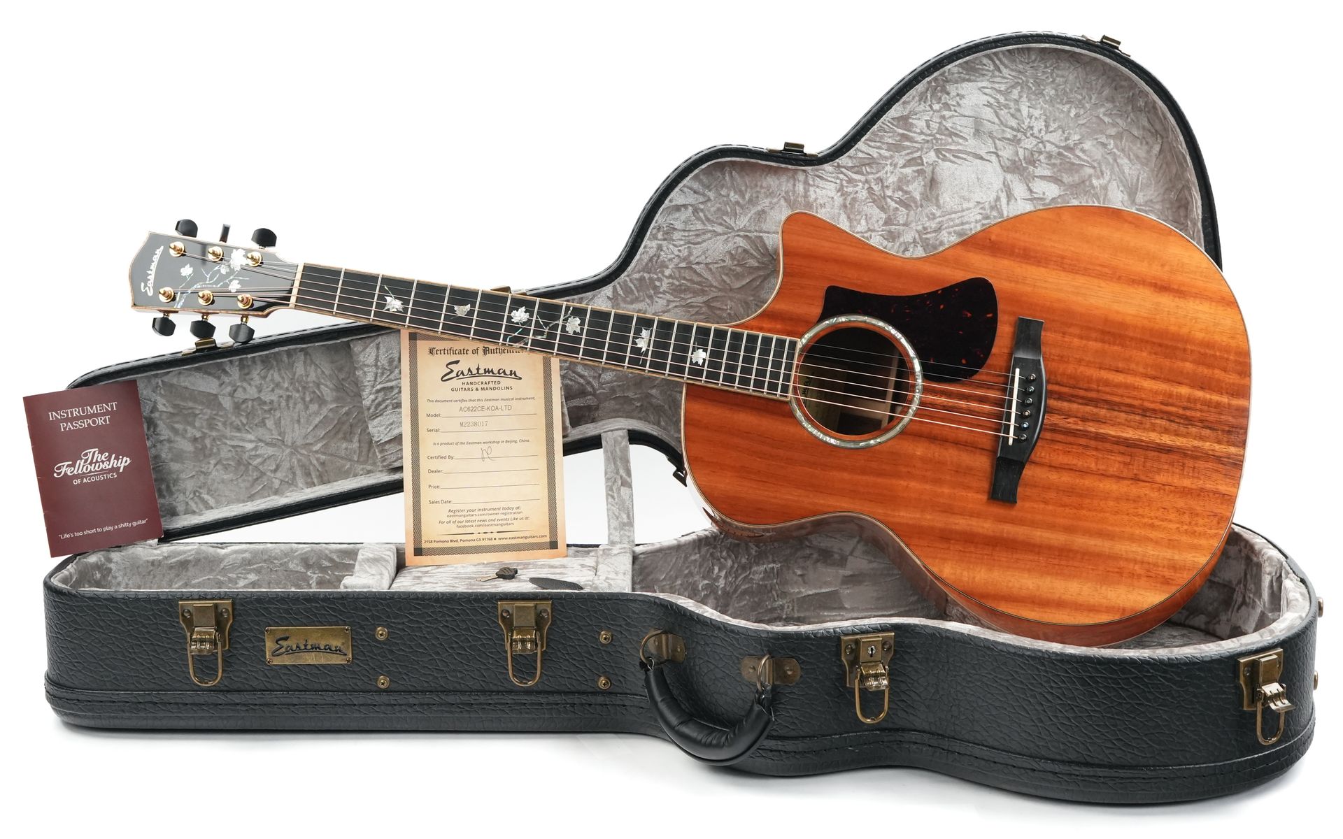 Eastman AC622ce Koa LTD 2022 | The Fellowship of Acoustics