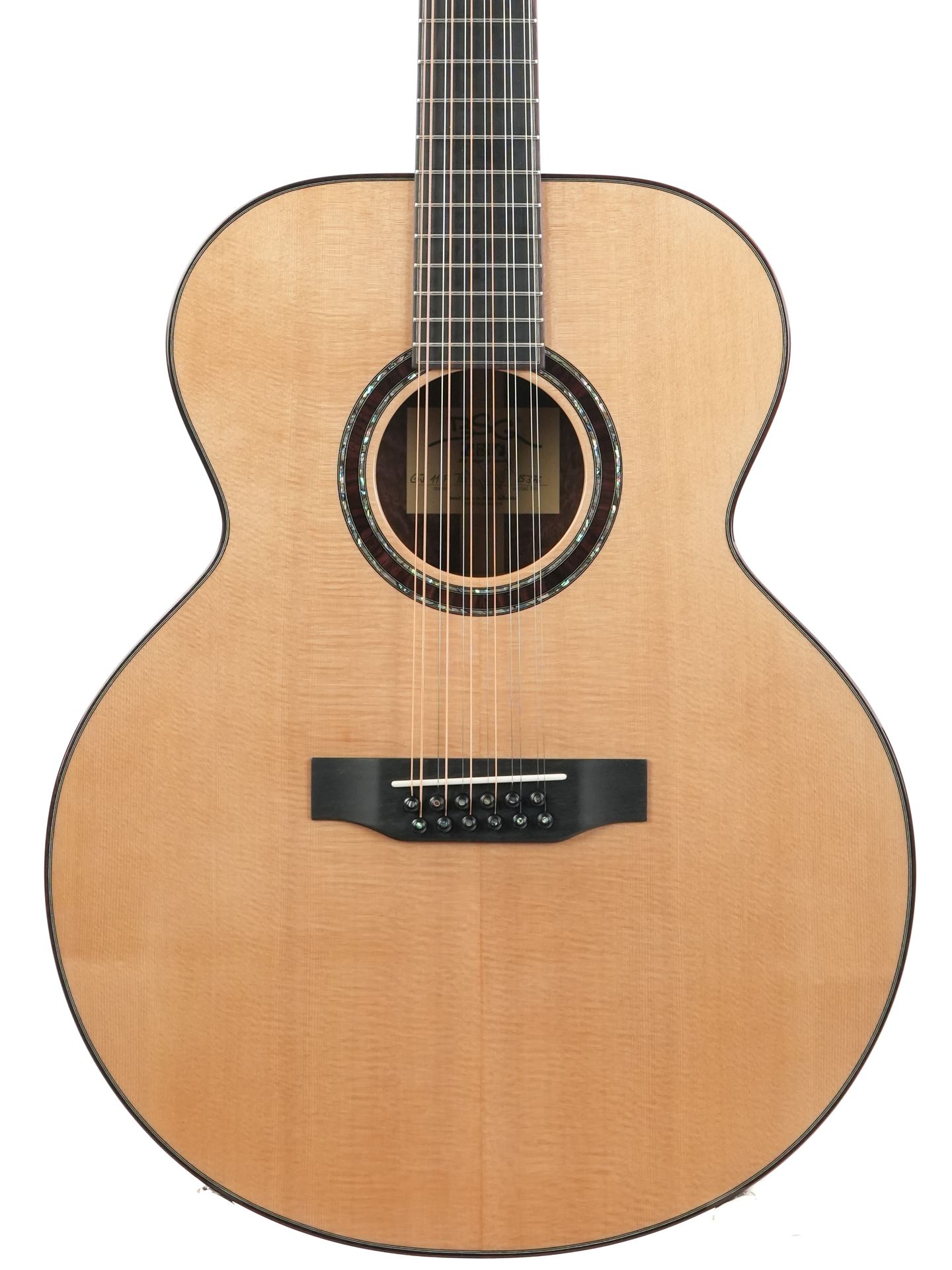 BSG GJ11F Quilted Mahogany Sitka Spruce 12 String | The Fellowship of ...