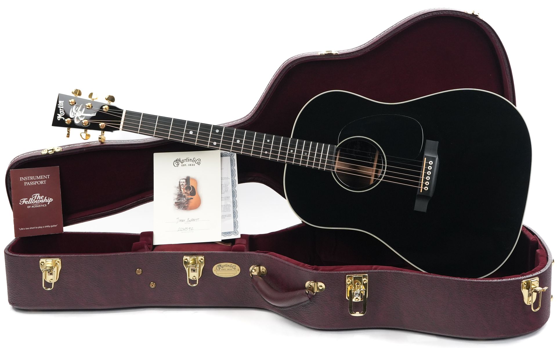 Martin Jimmy Buffett Custom Signature Black 2019 | The Fellowship of ...
