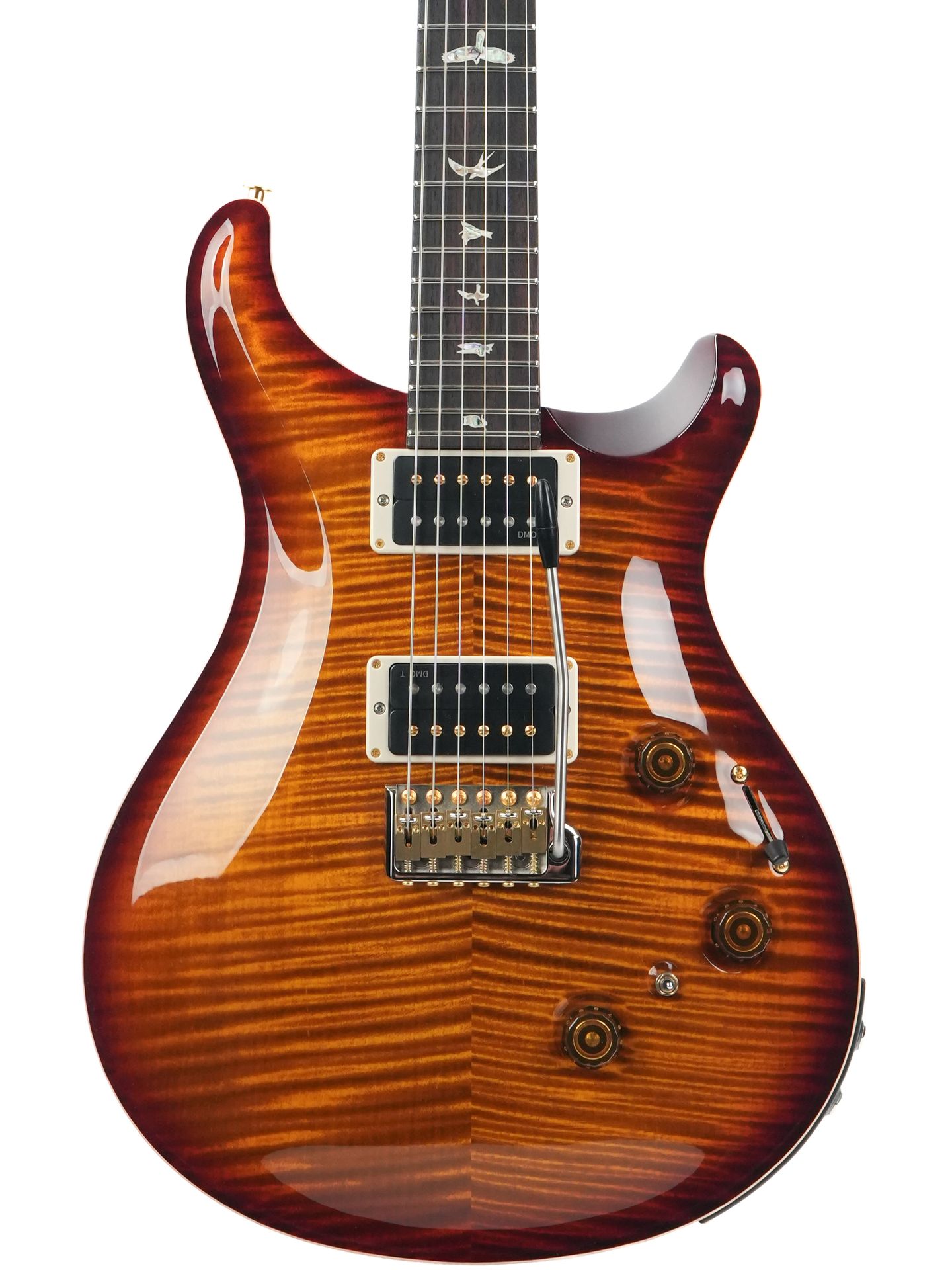PRS Custom 24 10 Top Piezo Black Gold Burst | The Fellowship of Acoustics
