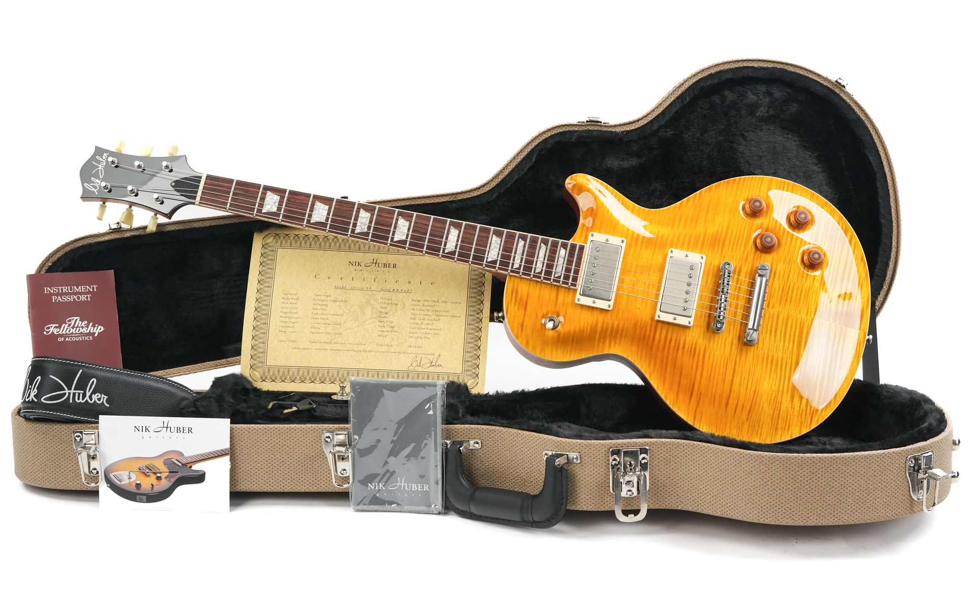 Nik Huber Orca 59 Flamed Maple 2024 | The Fellowship of Acoustics