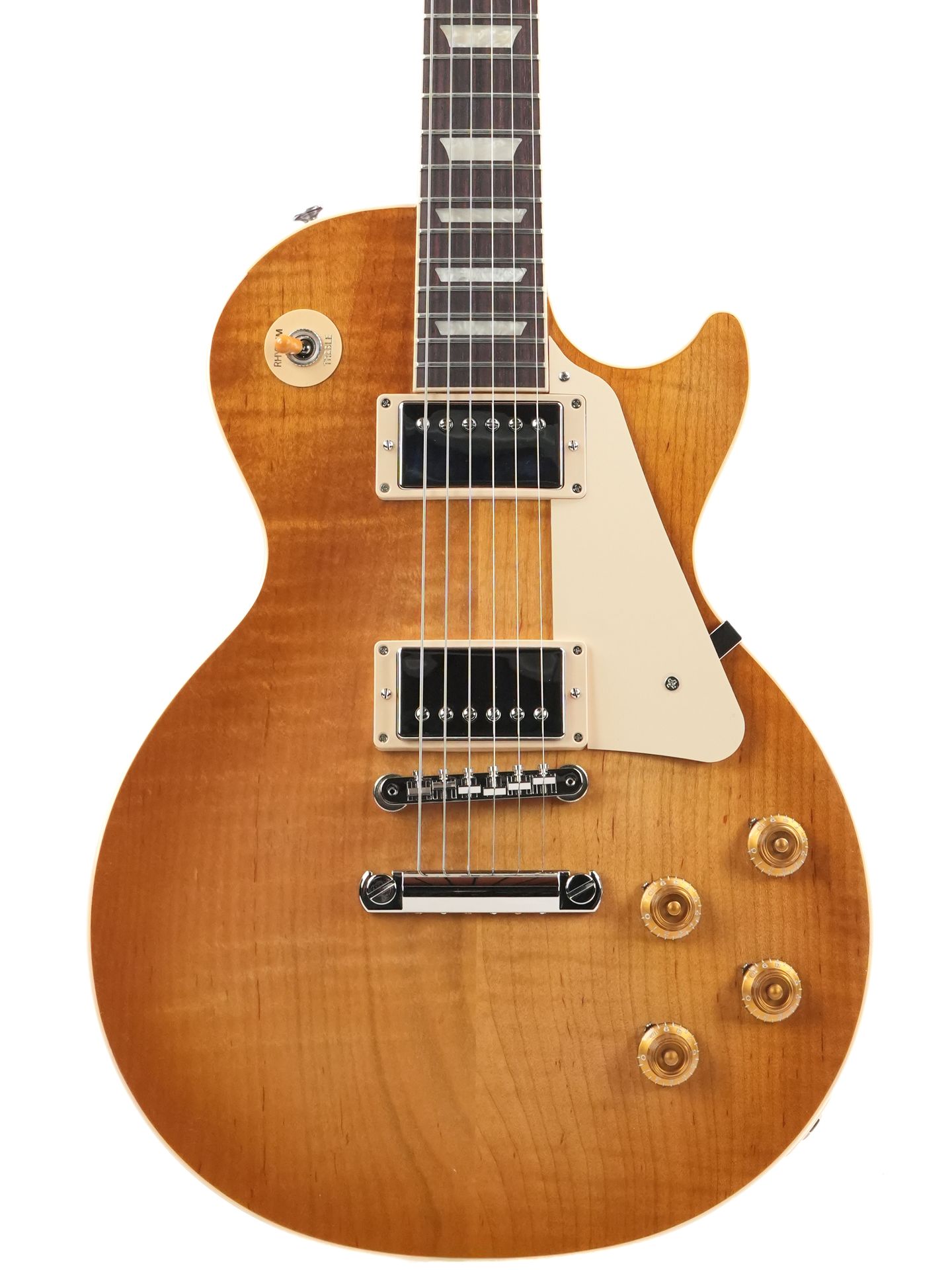 Gibson Les Paul Standard 50s Figured Top Dirty Lemon Burst Cherry Back ...