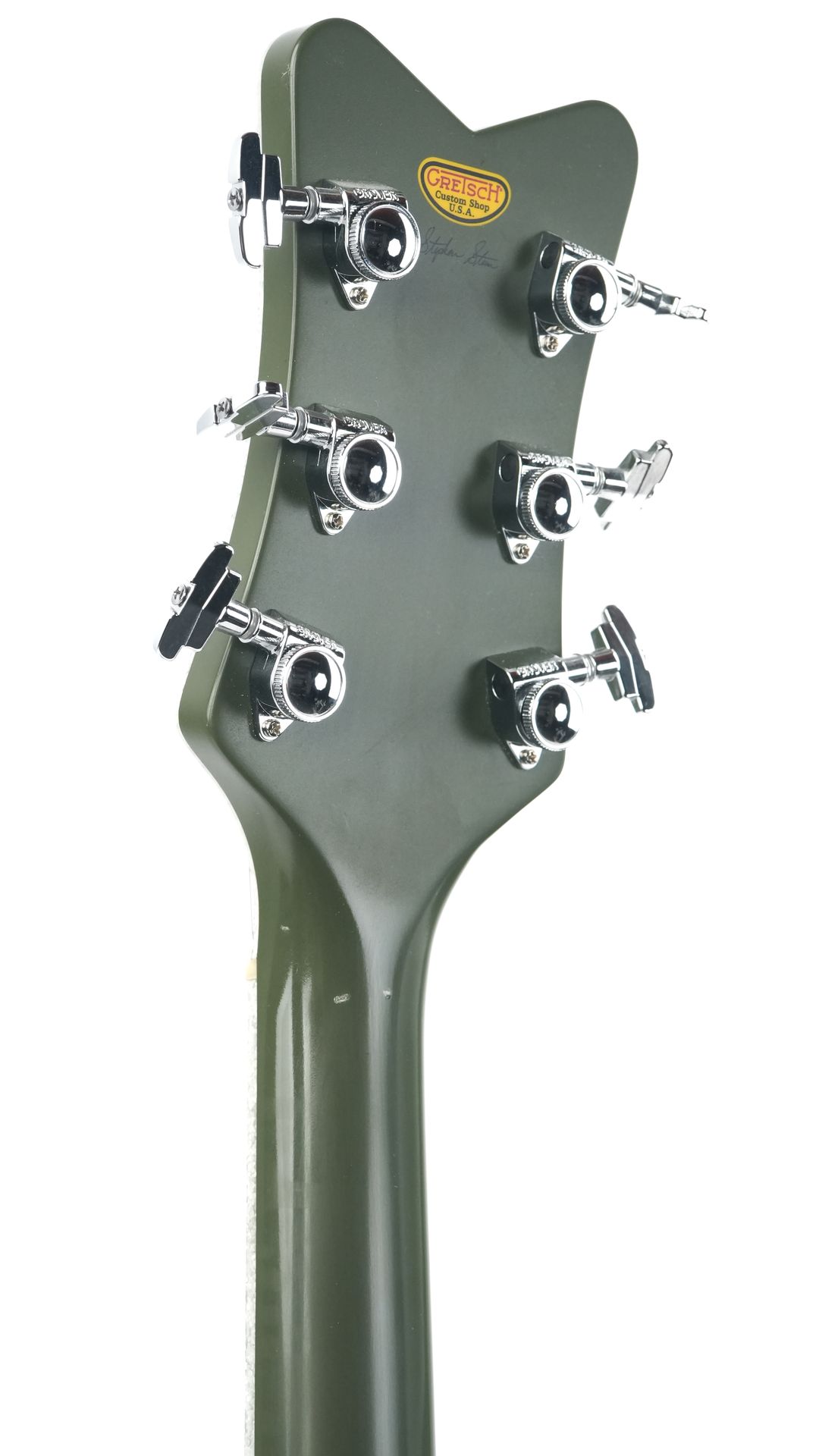 Gretsch Custom Shop G6134 CS Olive Drab Penguin Masterbuilt Stephen ...