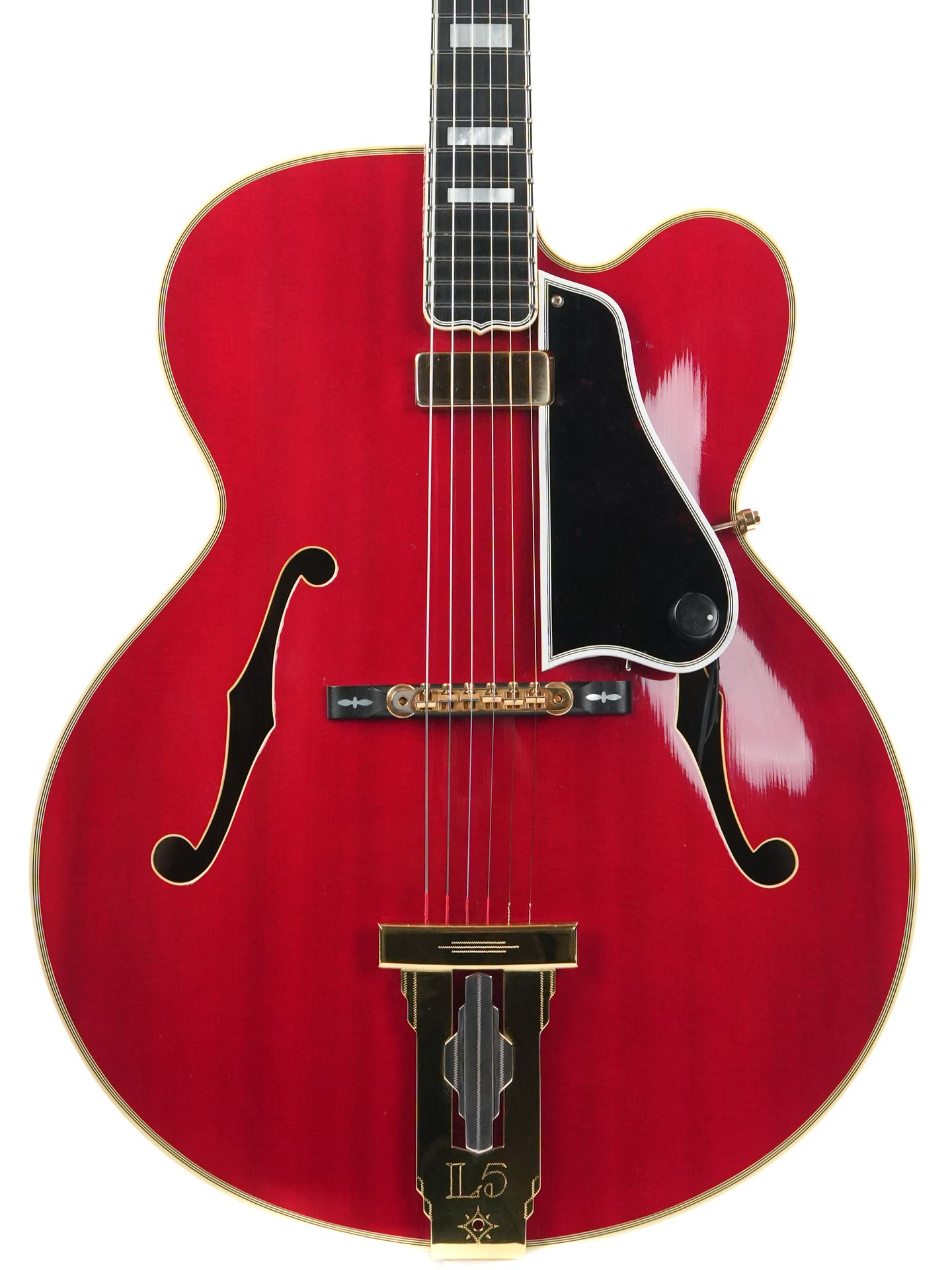 Gibson L5 CT Master Model James Hutchins Cherry Red 1993 | The ...