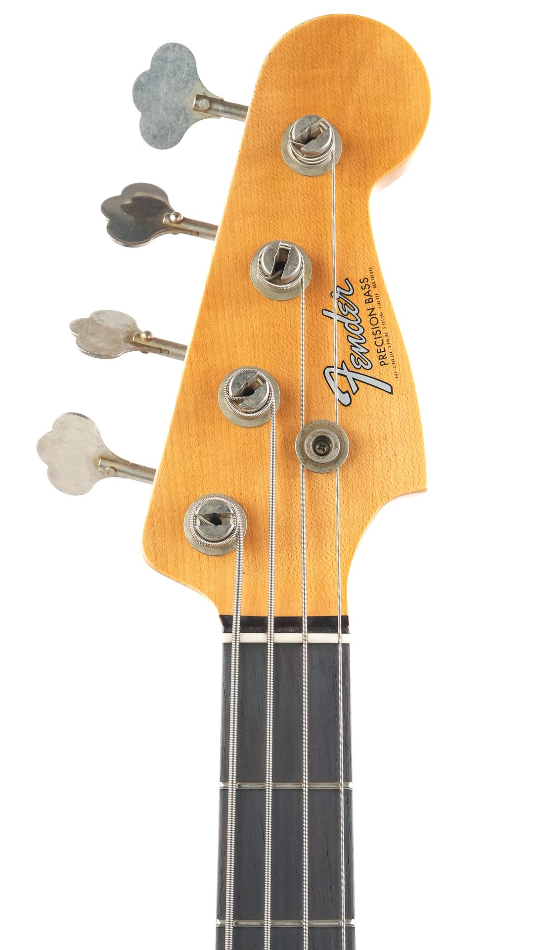 Fender Custom Shop 66 Precision bass Journeyman Bleached 3 Tone ...