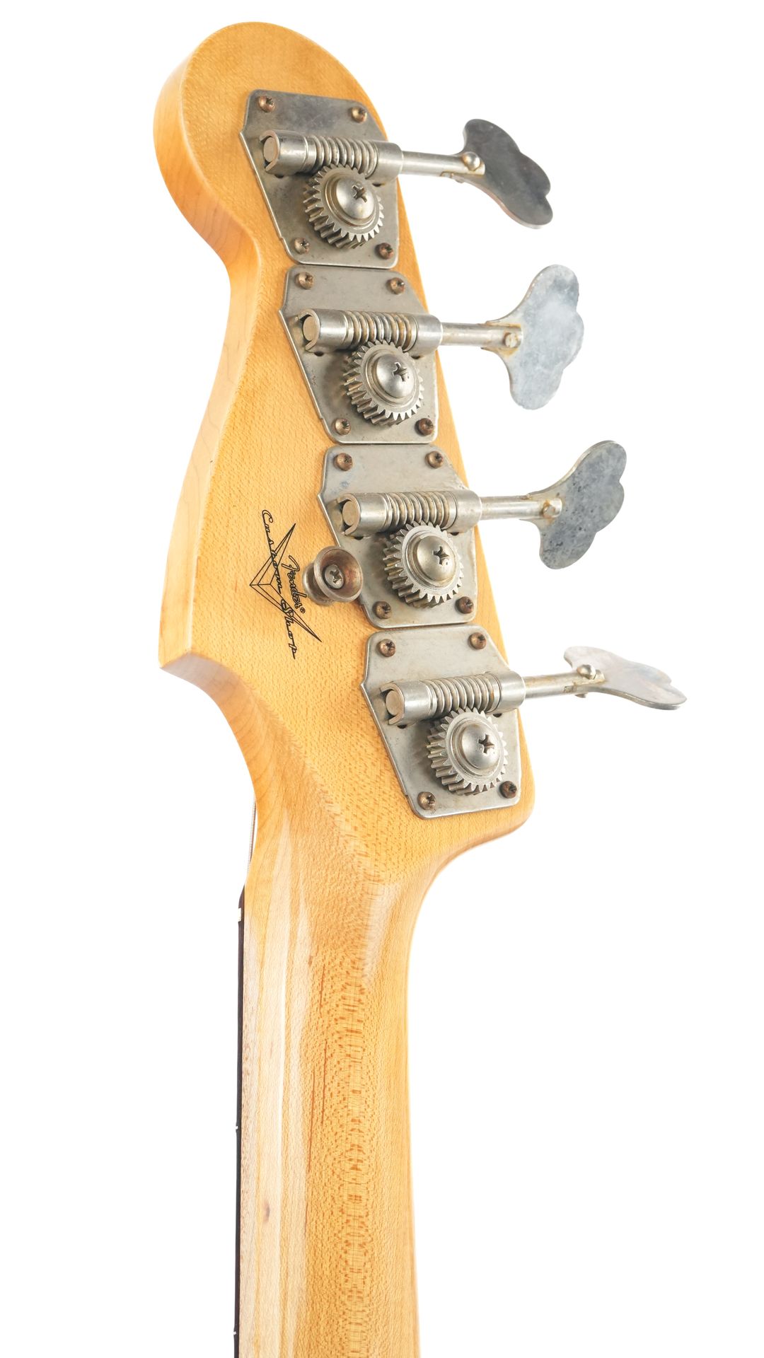 Fender Custom Shop 66 Precision bass Journeyman Bleached 3 Tone ...