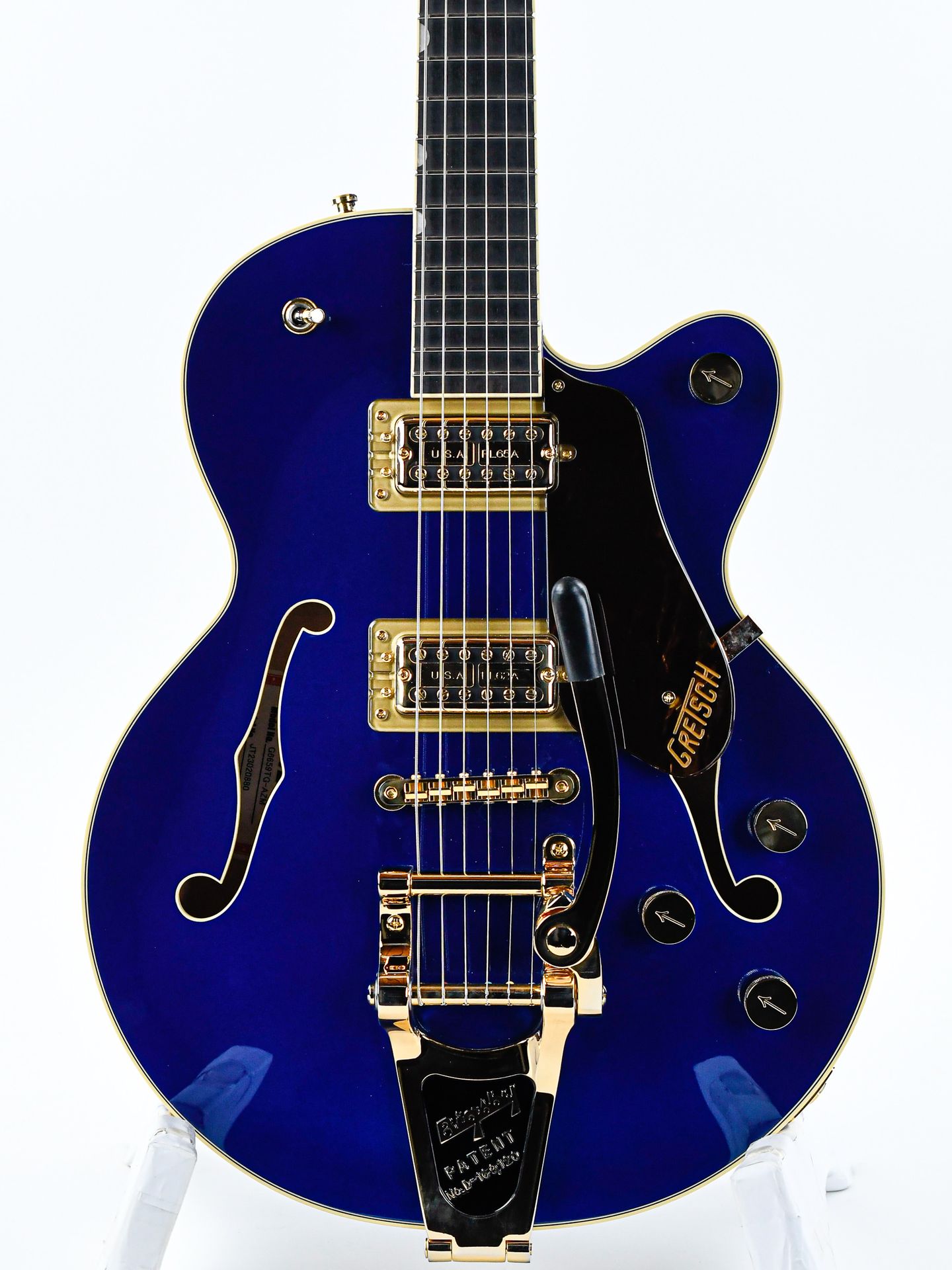 Gretsch G6659TG Players Edition Broadkaster Junior Azure Metallic | The ...