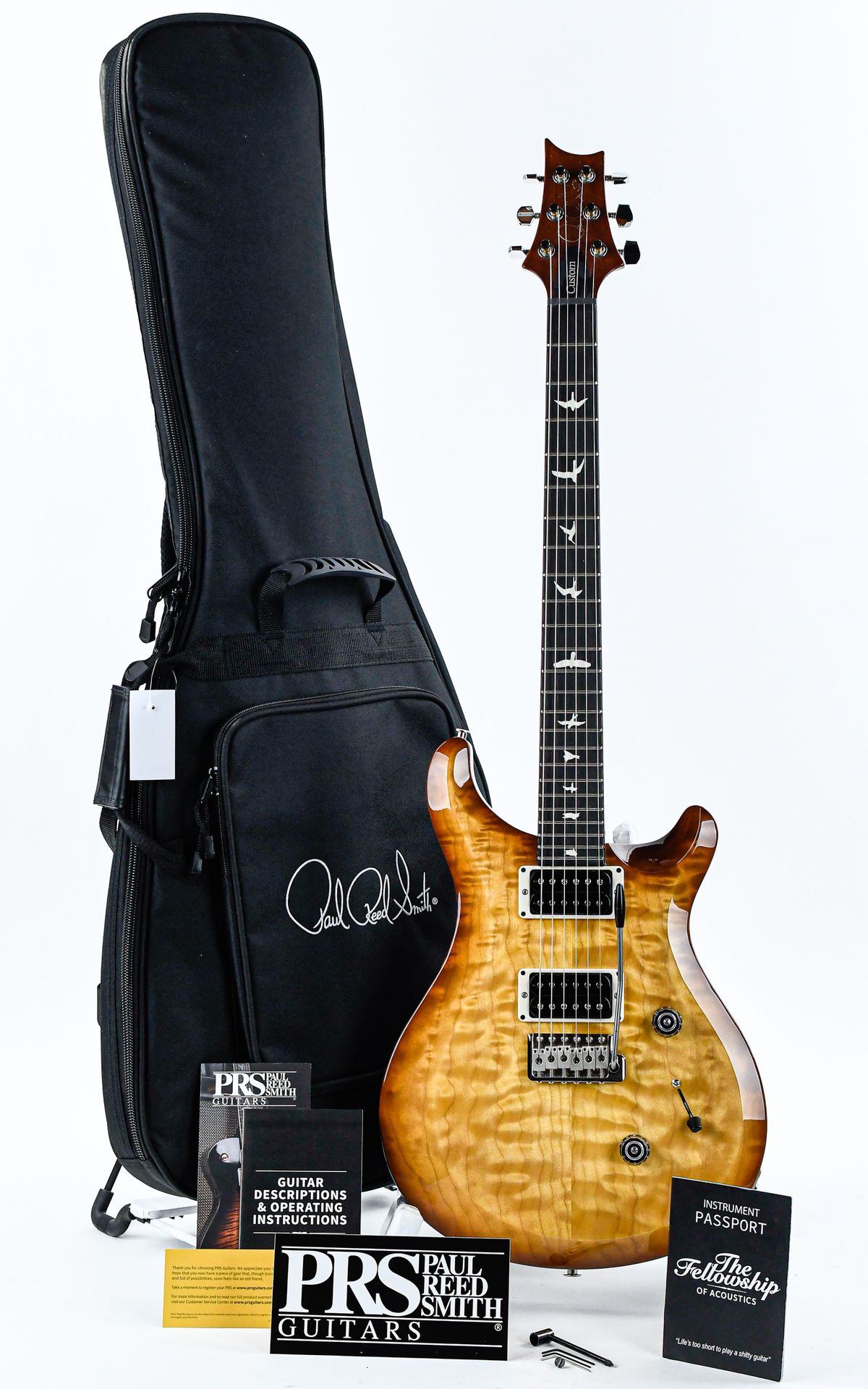 PRS S2 Custom 24 LTD Edition Quilted Maple Livingston Lemondrop | The ...