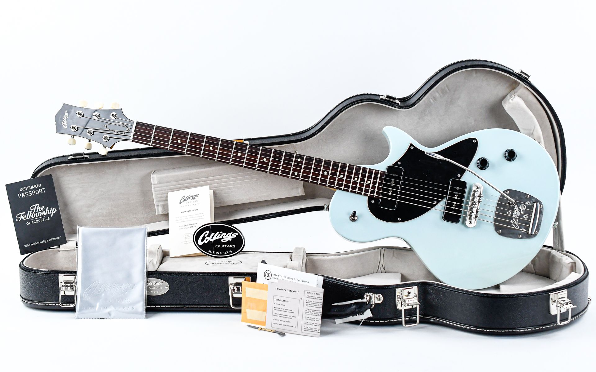 Collings 360 Baritone Sonic Blue | The Fellowship of Acoustics