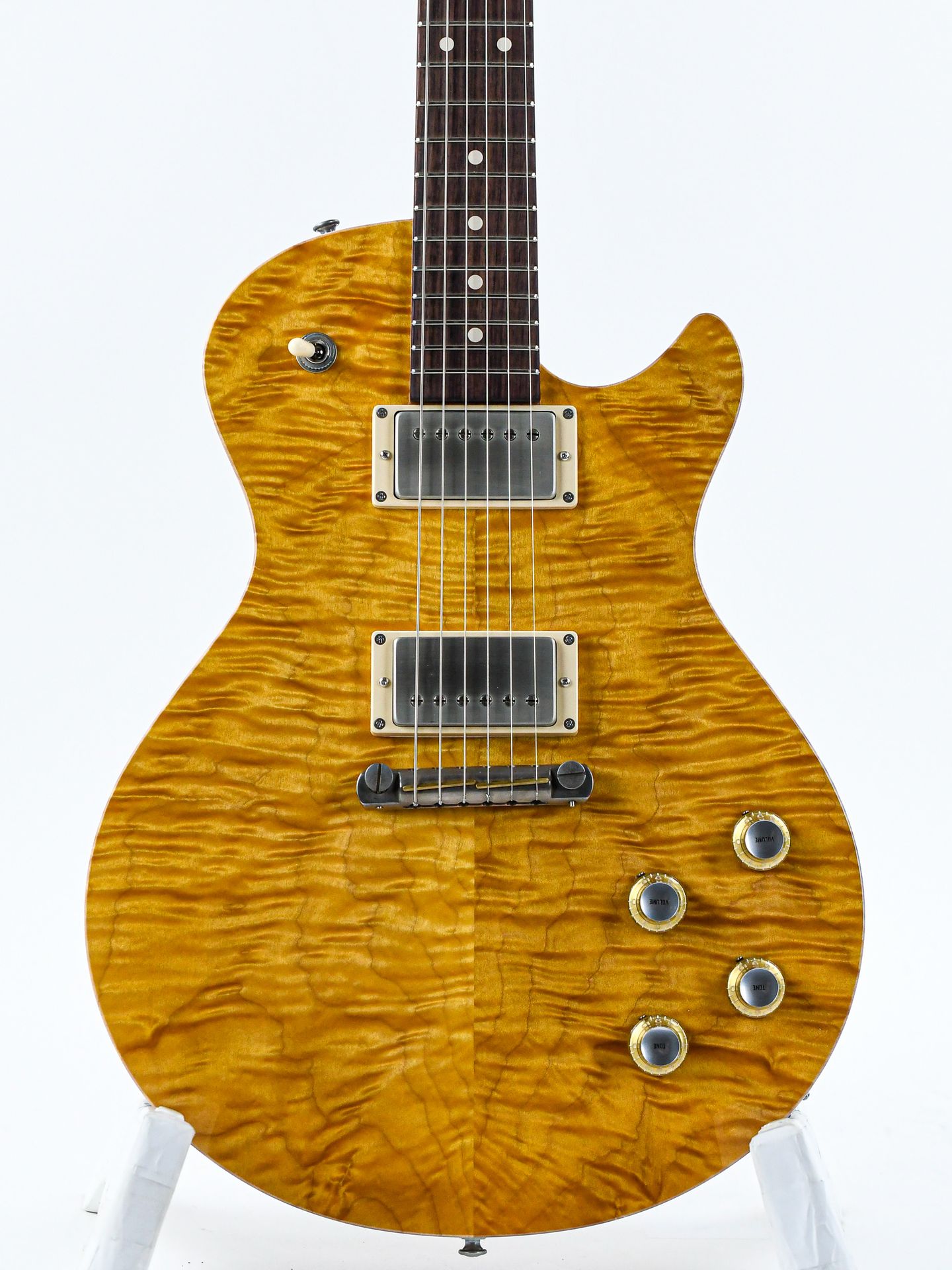 Patrick James Eggle Macon Special Lemon Burst | The Fellowship of Acoustics