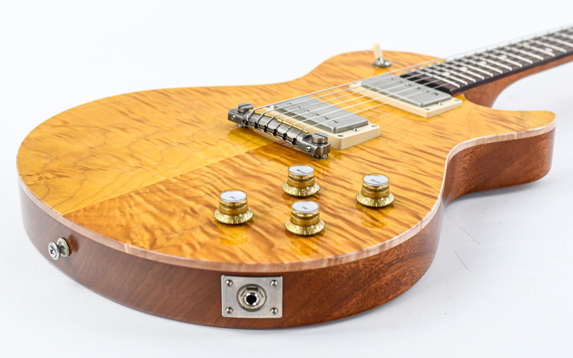 Patrick James Eggle Macon Special Lemon Burst | The Fellowship of Acoustics