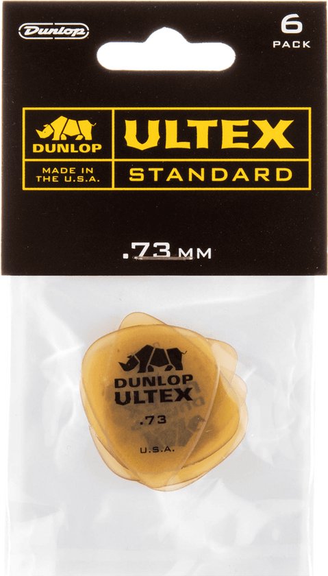 Dunlop Ultex Standard 6-Pack 0.73mm | The Fellowship of Acoustics
