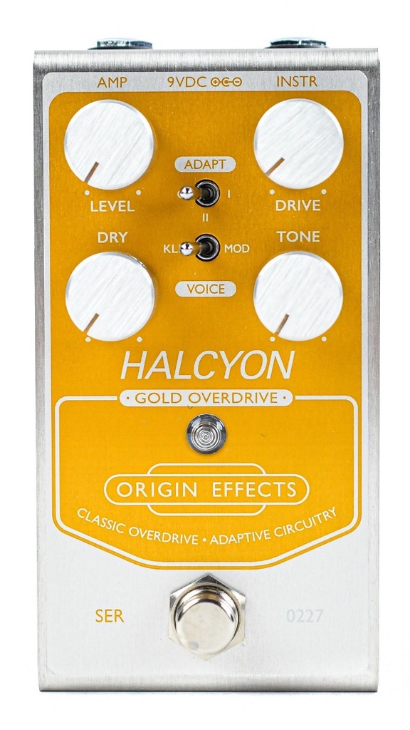 Origin Effects Halcyon Gold Overdrive | The Fellowship of Acoustics